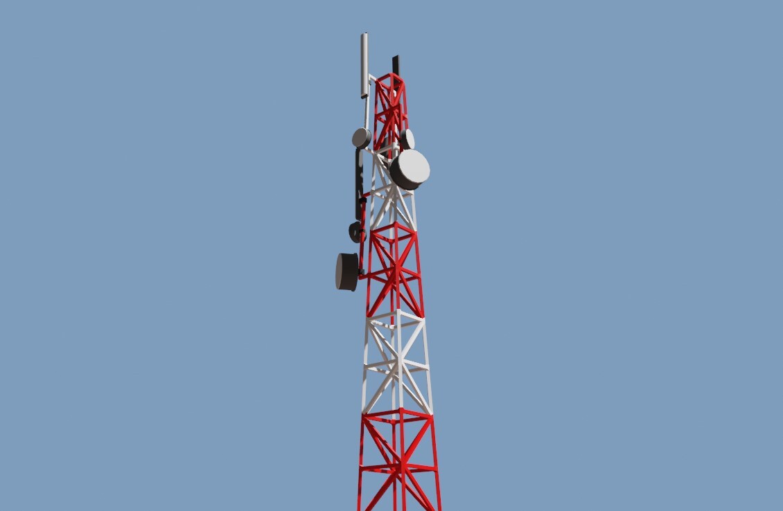 ArtStation - Cell Tower