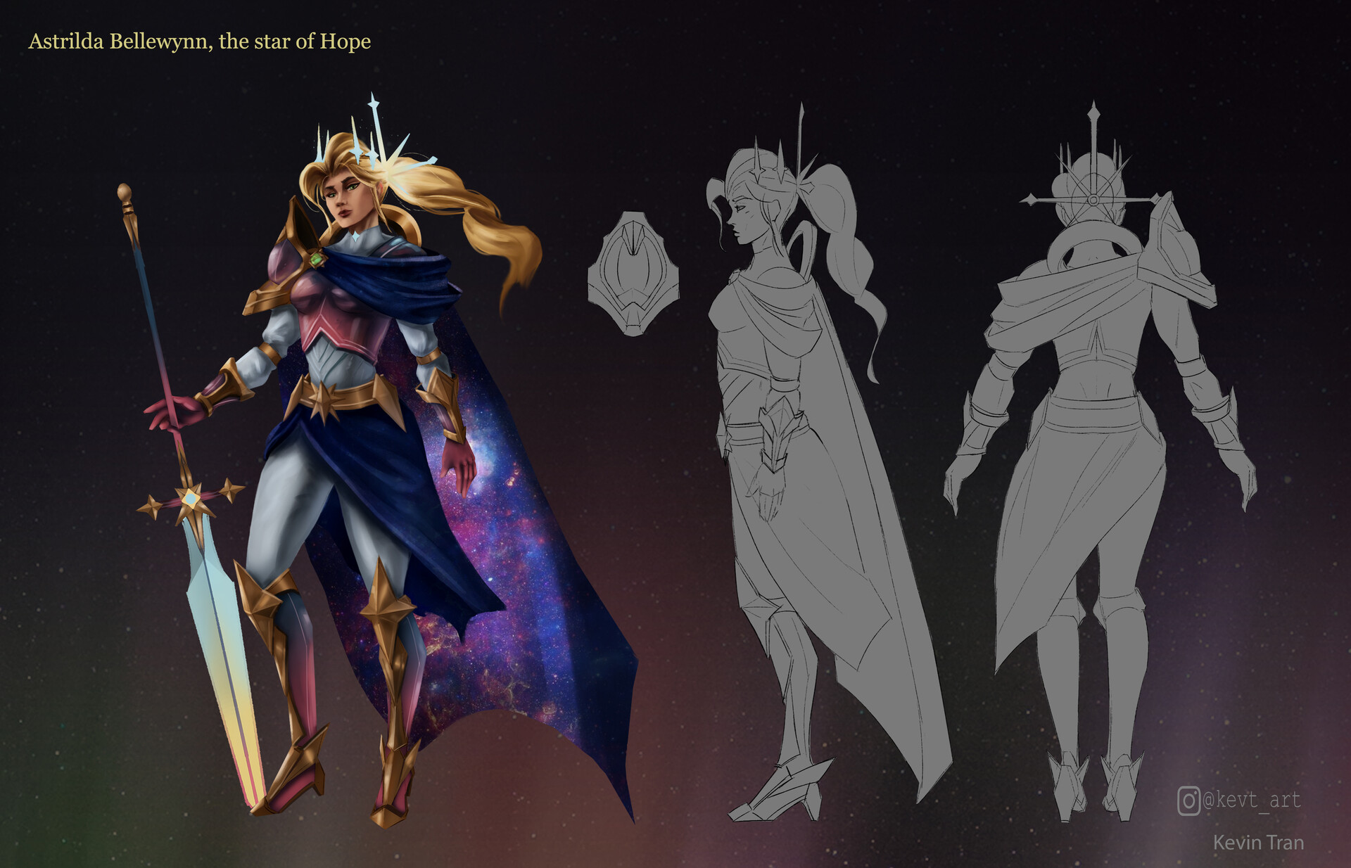 ArtStation - Astrilda Bellewynn - Character concept