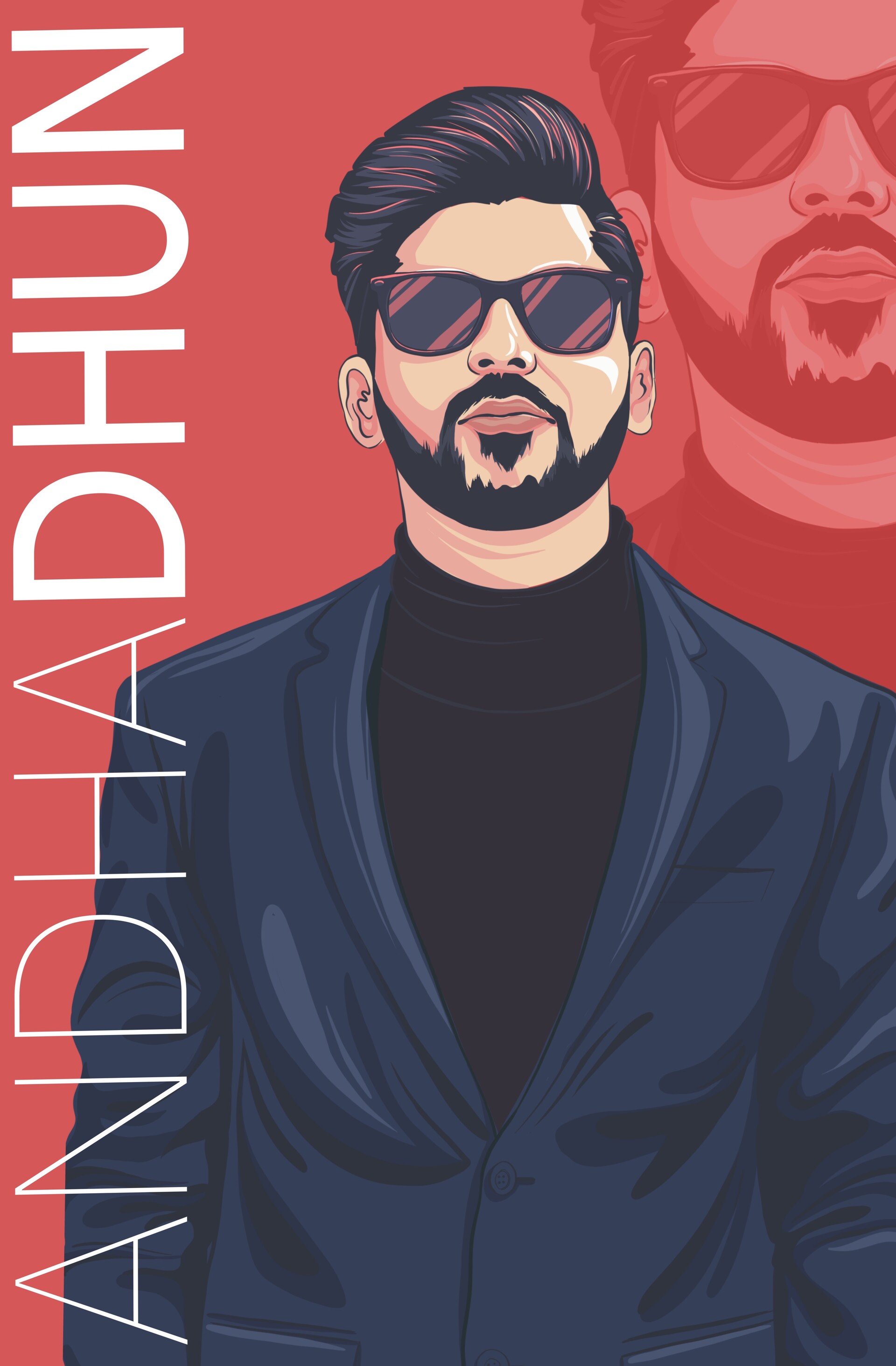 ArtStation - Andhadhun Moment - Vector Art