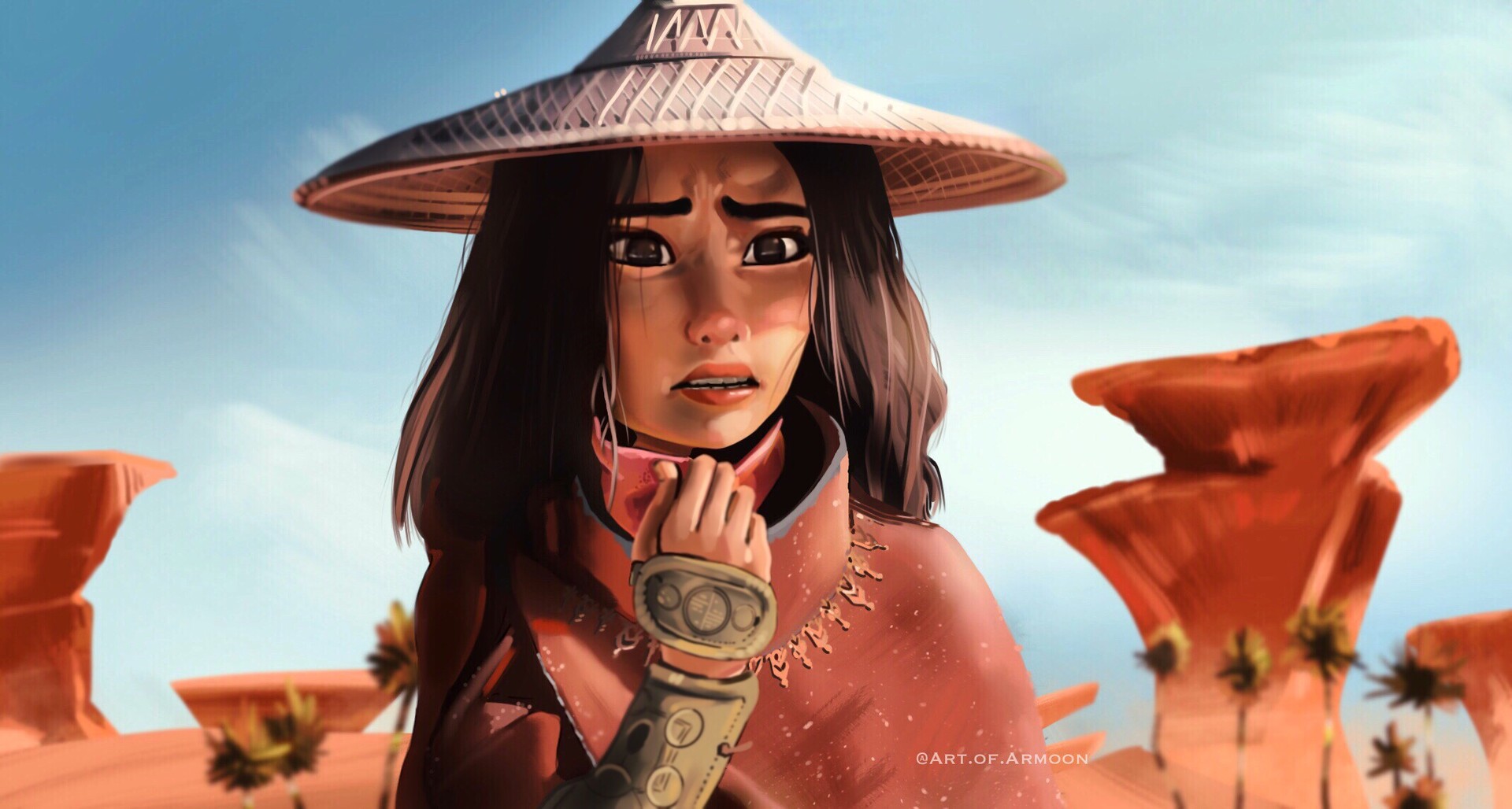 ArtStation - Raya Color Study