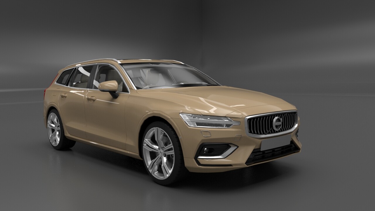 ArtStation - volvo car