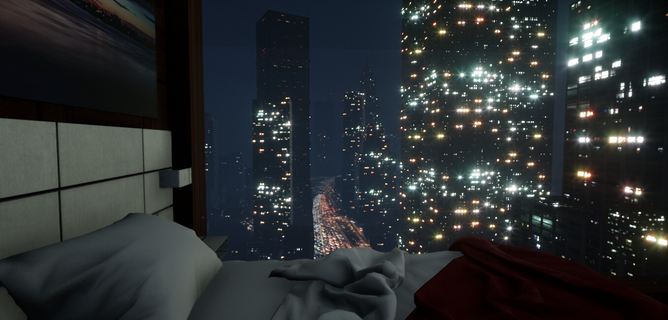 Lehusha Ivan - Stunning view from the metropolis apartment (awesome ...