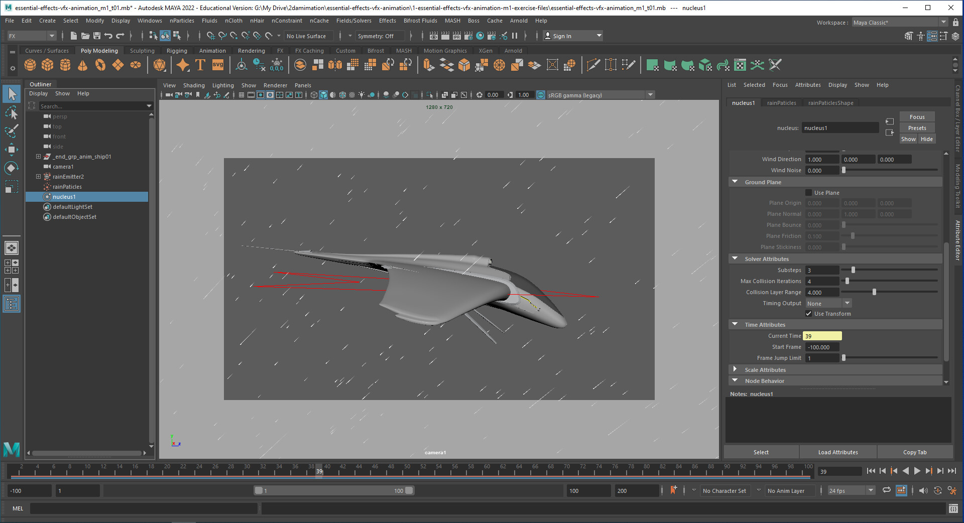 ArtStation - Dynamics and Special Effects - Week #3