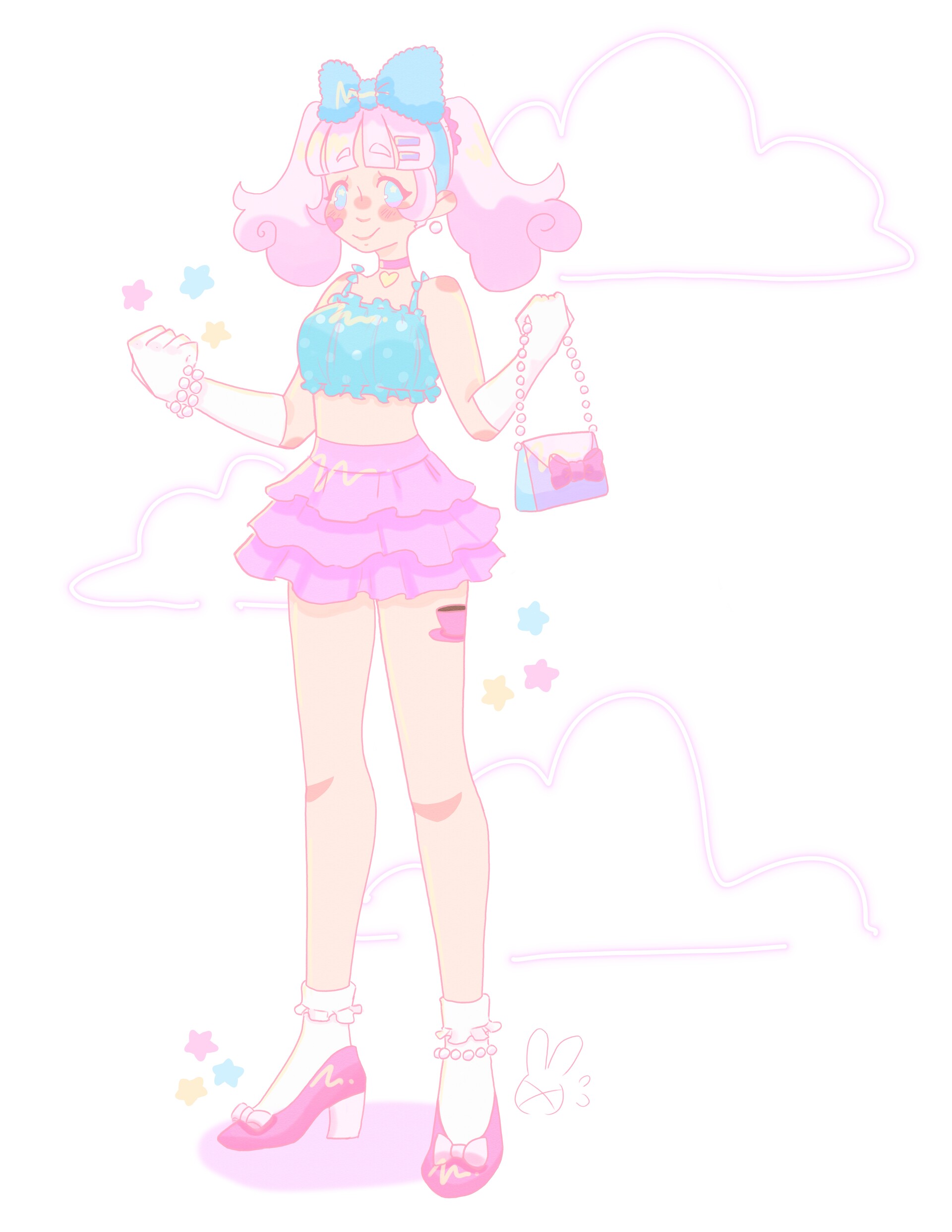 ArtStation - Poron and Cornet gijinkas!