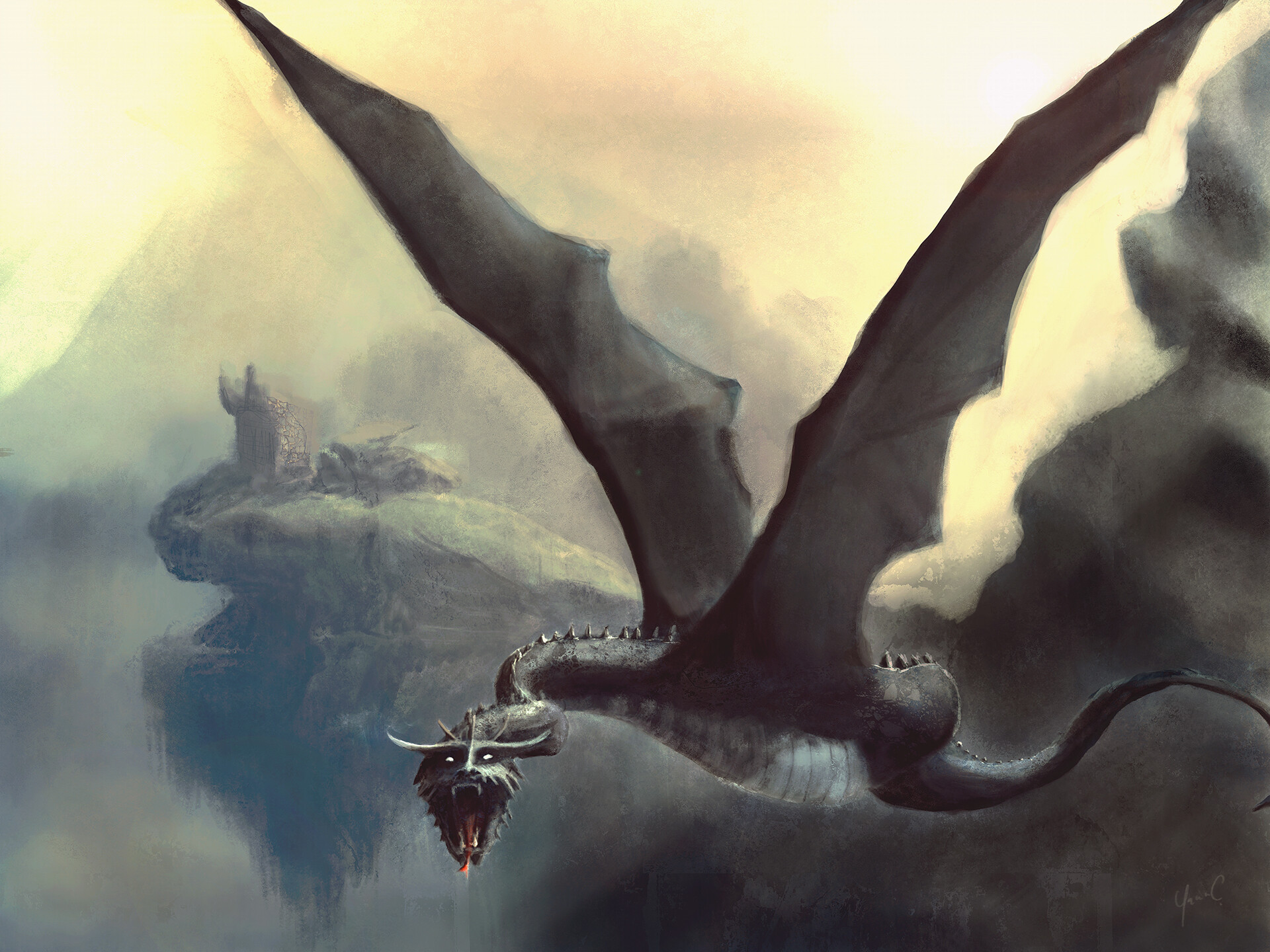 ArtStation - Death Dragon