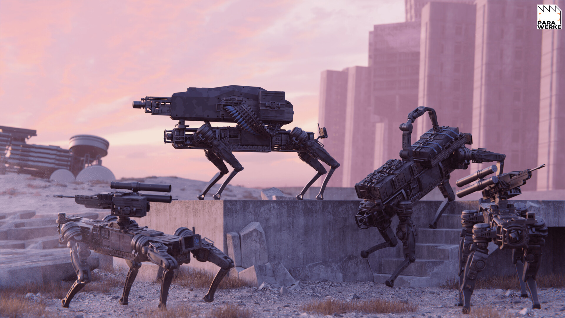 ArtStation - AuKE-4 "Wolfpack" Mdl.Ausf.W