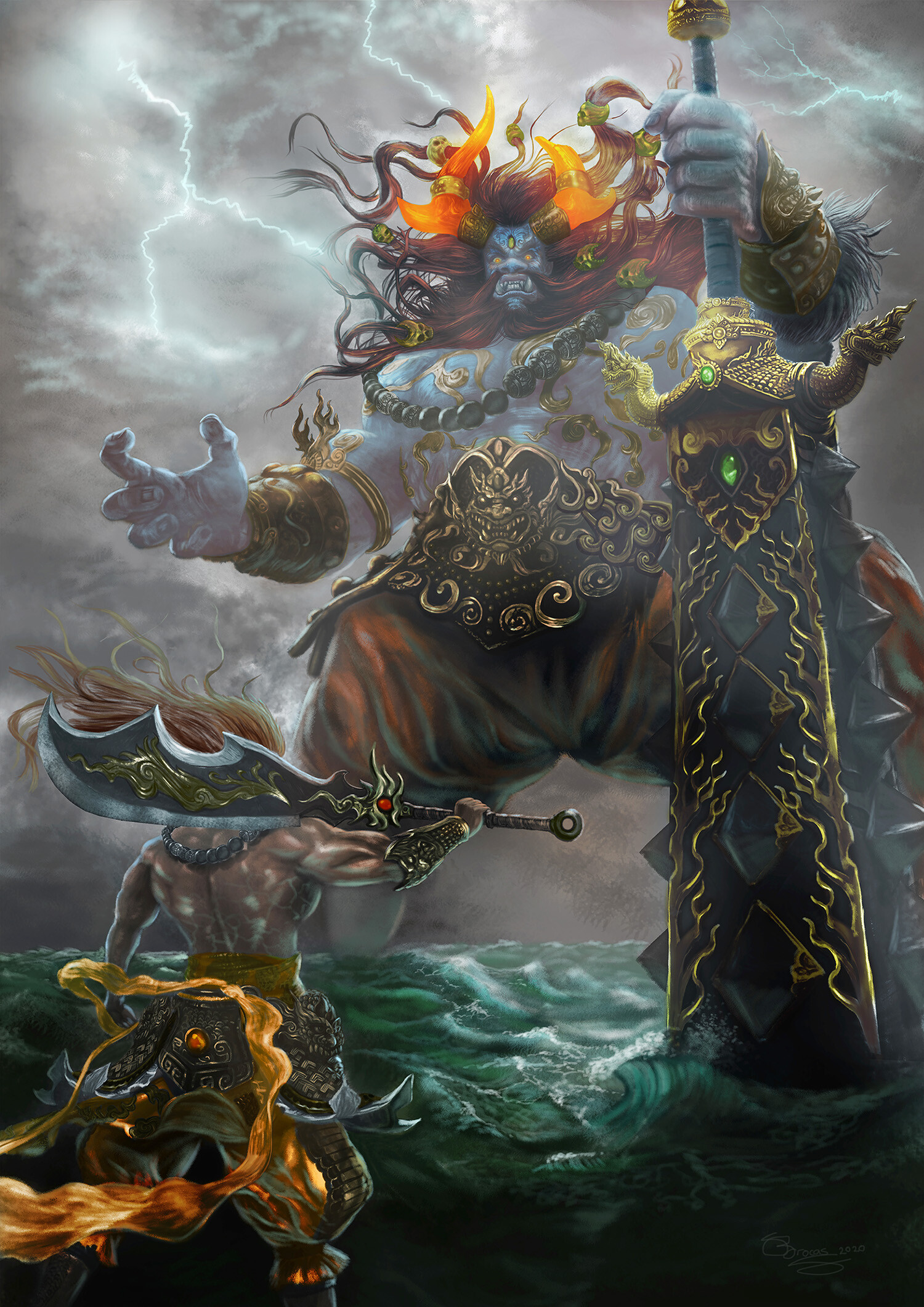 ArtStation - Lone Warrior 1