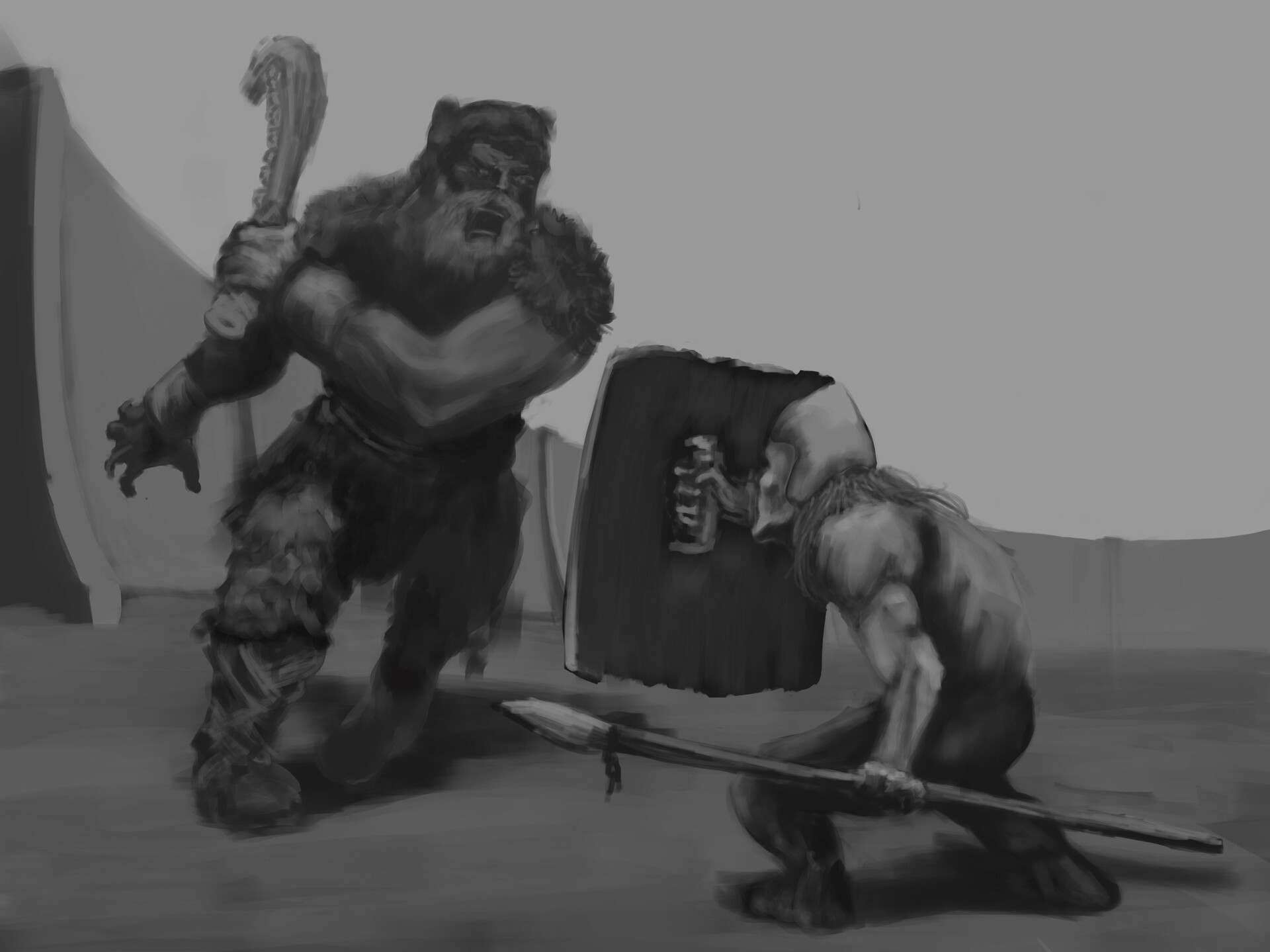 ArtStation - War Scenes Study