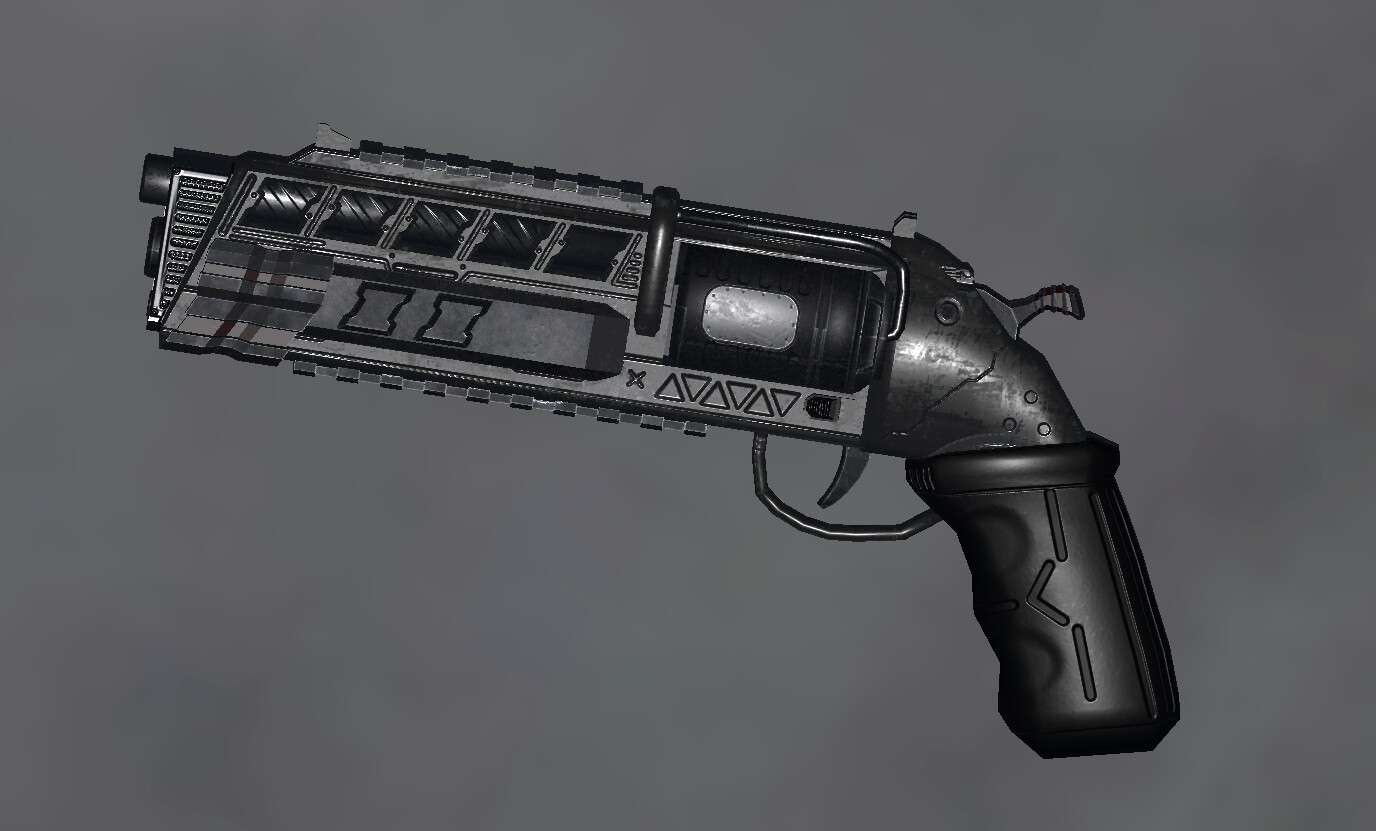 ArtStation - Sci-Fi Revolver