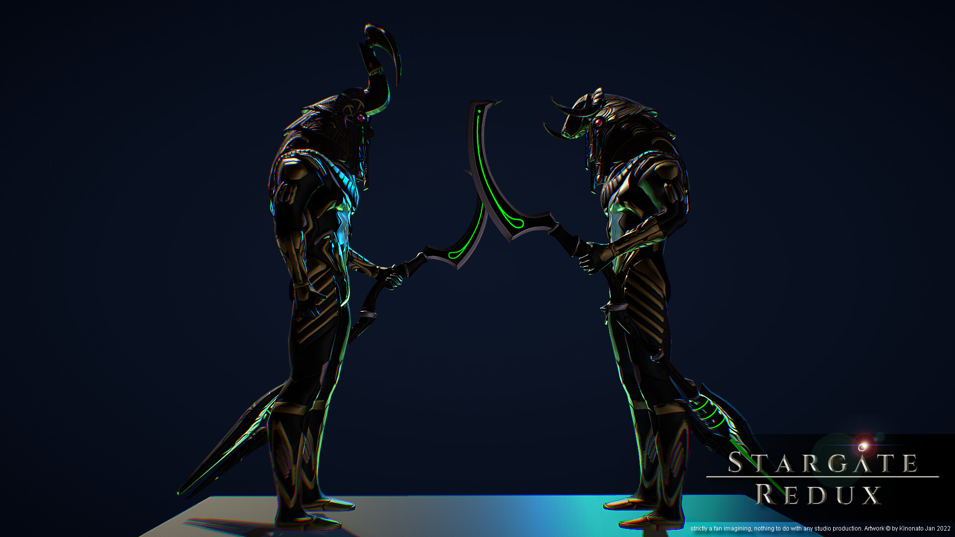 Kinonato Chong - Stargate Redux, Jaffas