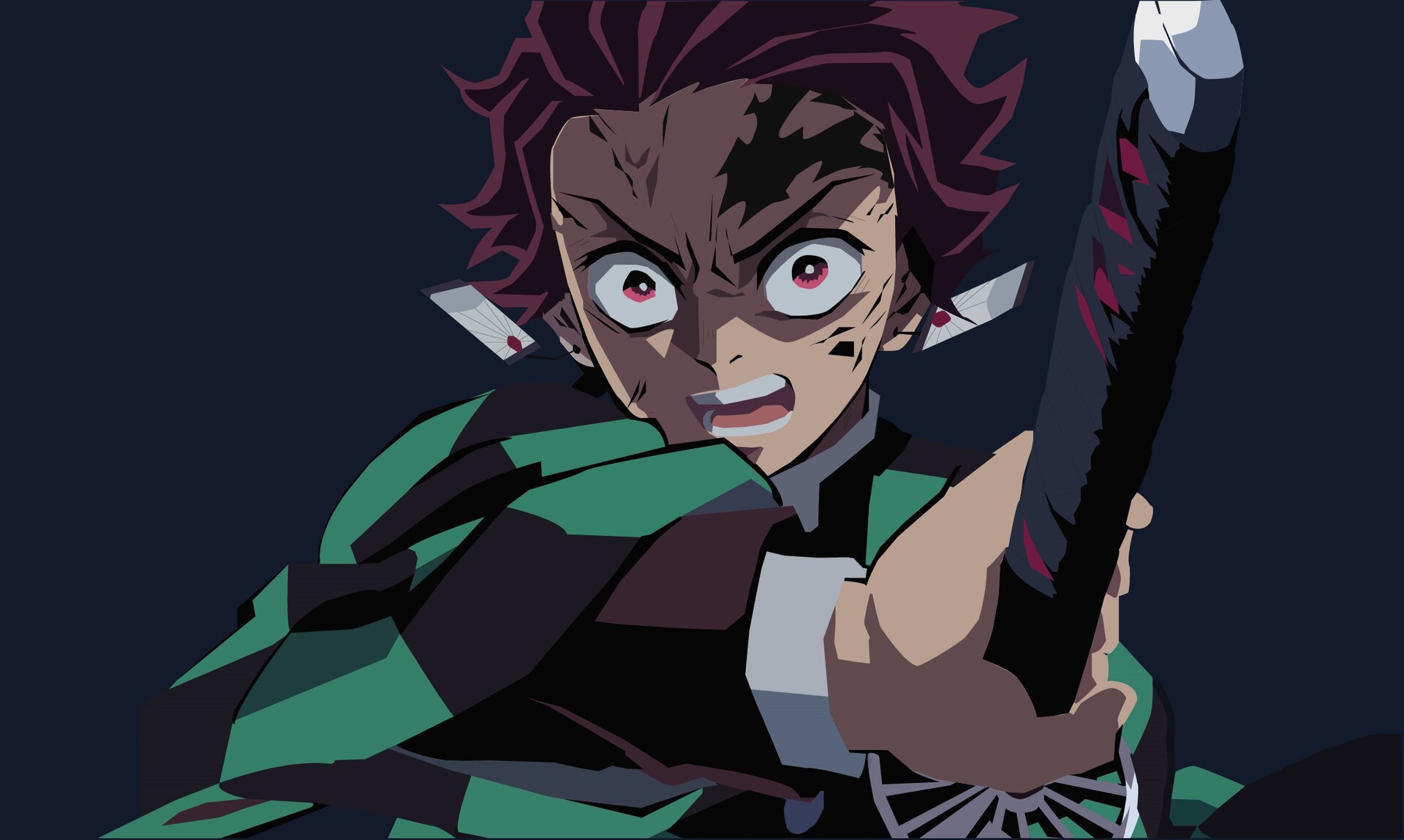 ArtStation - TANJIRO |DEMONS SLAYER | FANART