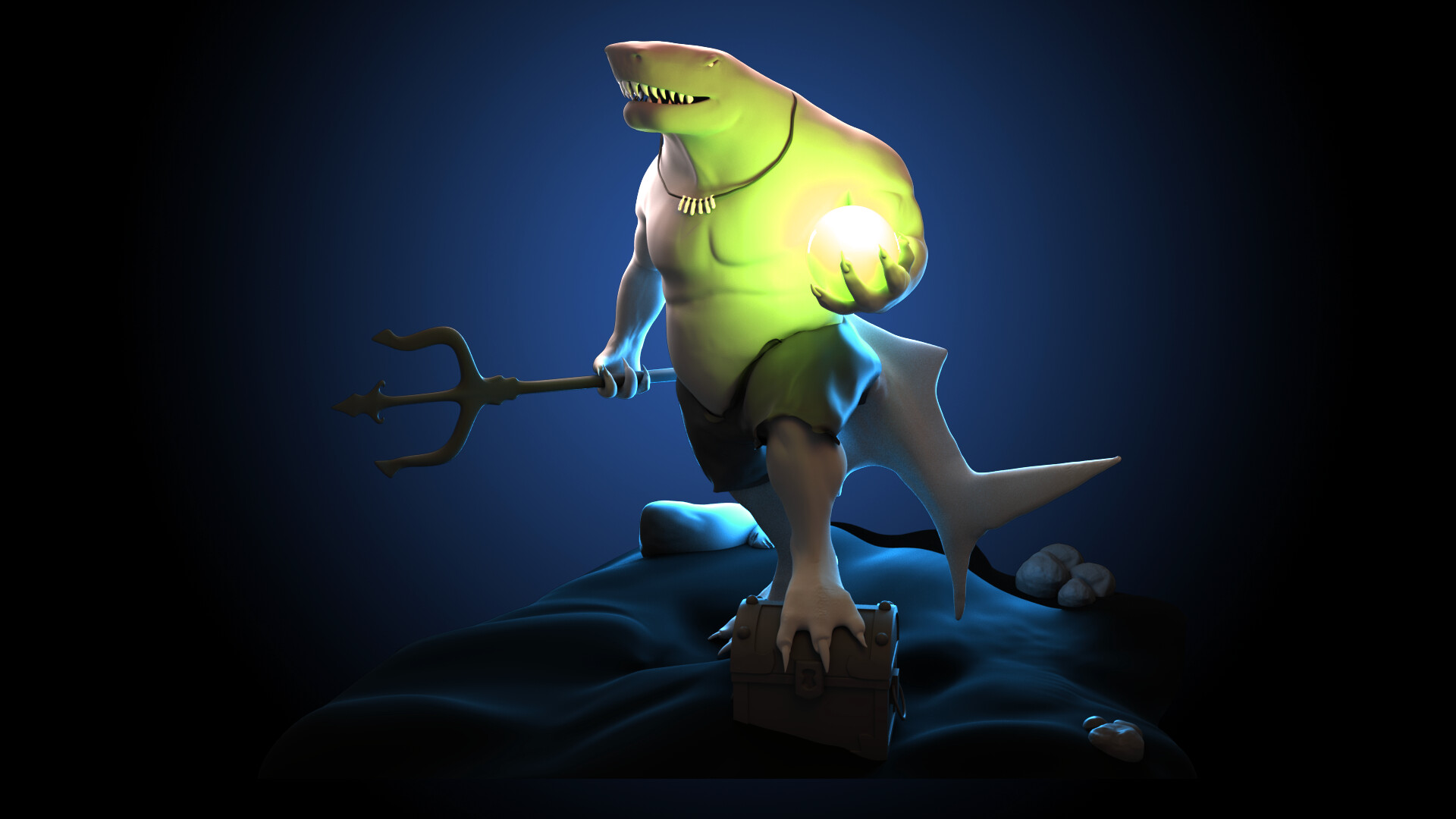 ArtStation - The Sharkman