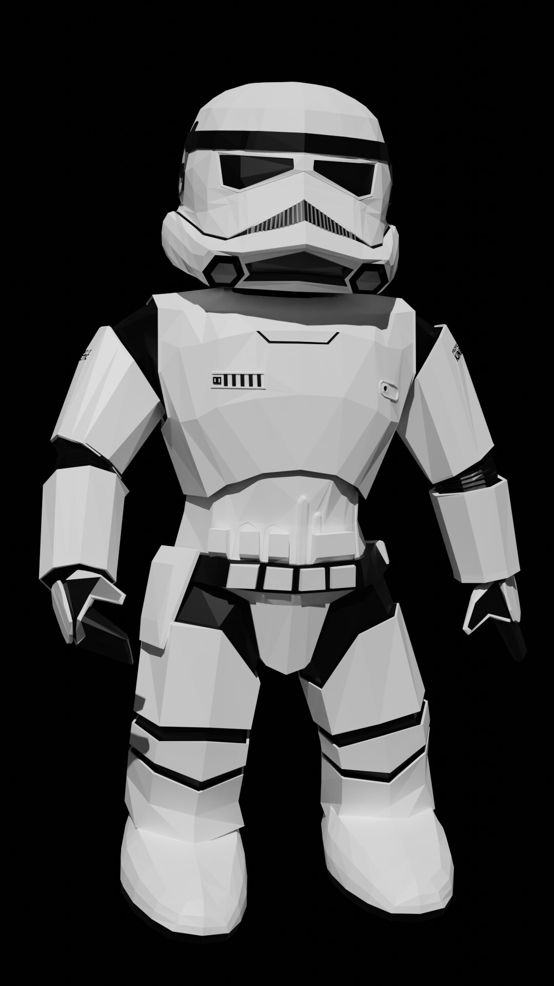 ArtStation - Low-Poly Storm Trooper