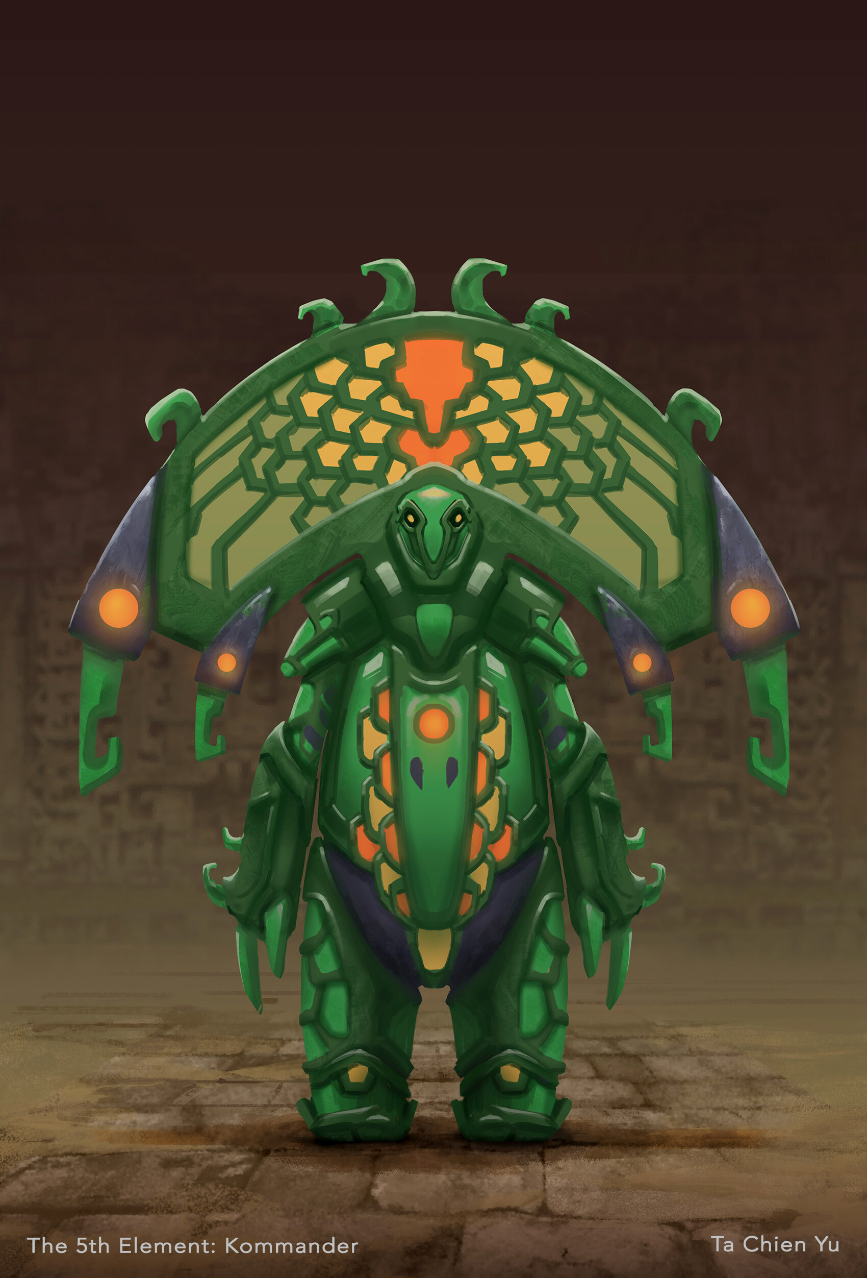 ArtStation - The 5th Element Mondoshawan Alien Redesign