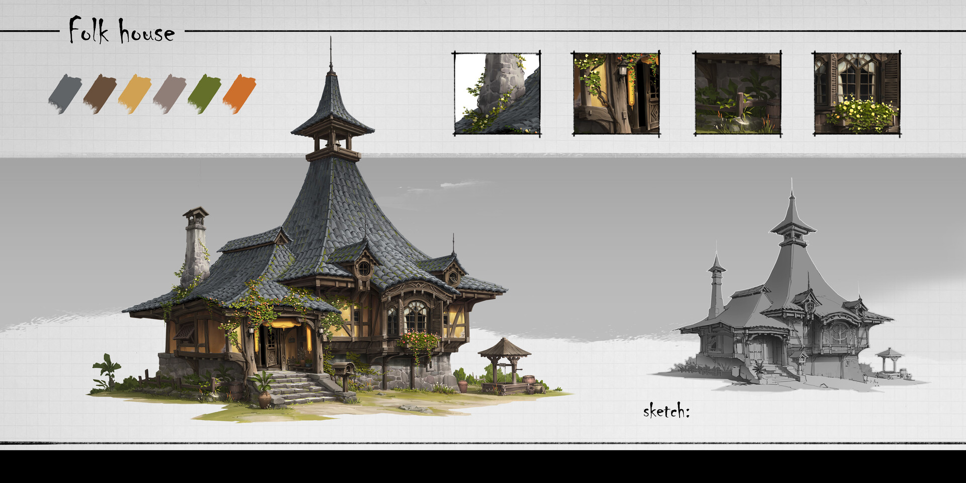 ArtStation - Building practice