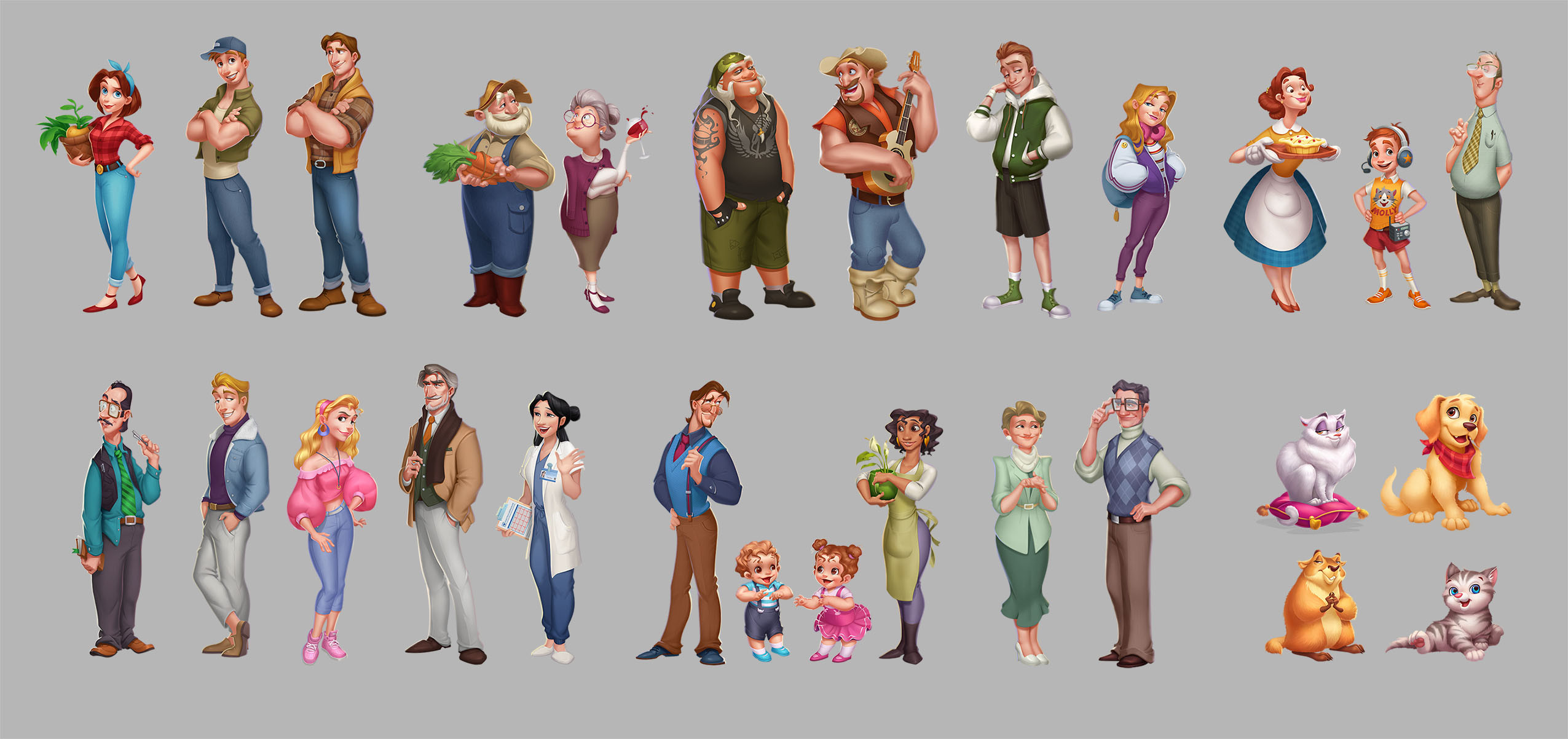 Game Art Outsourcing Studio - Concept Art, 2D & 3D Assets - Character ...