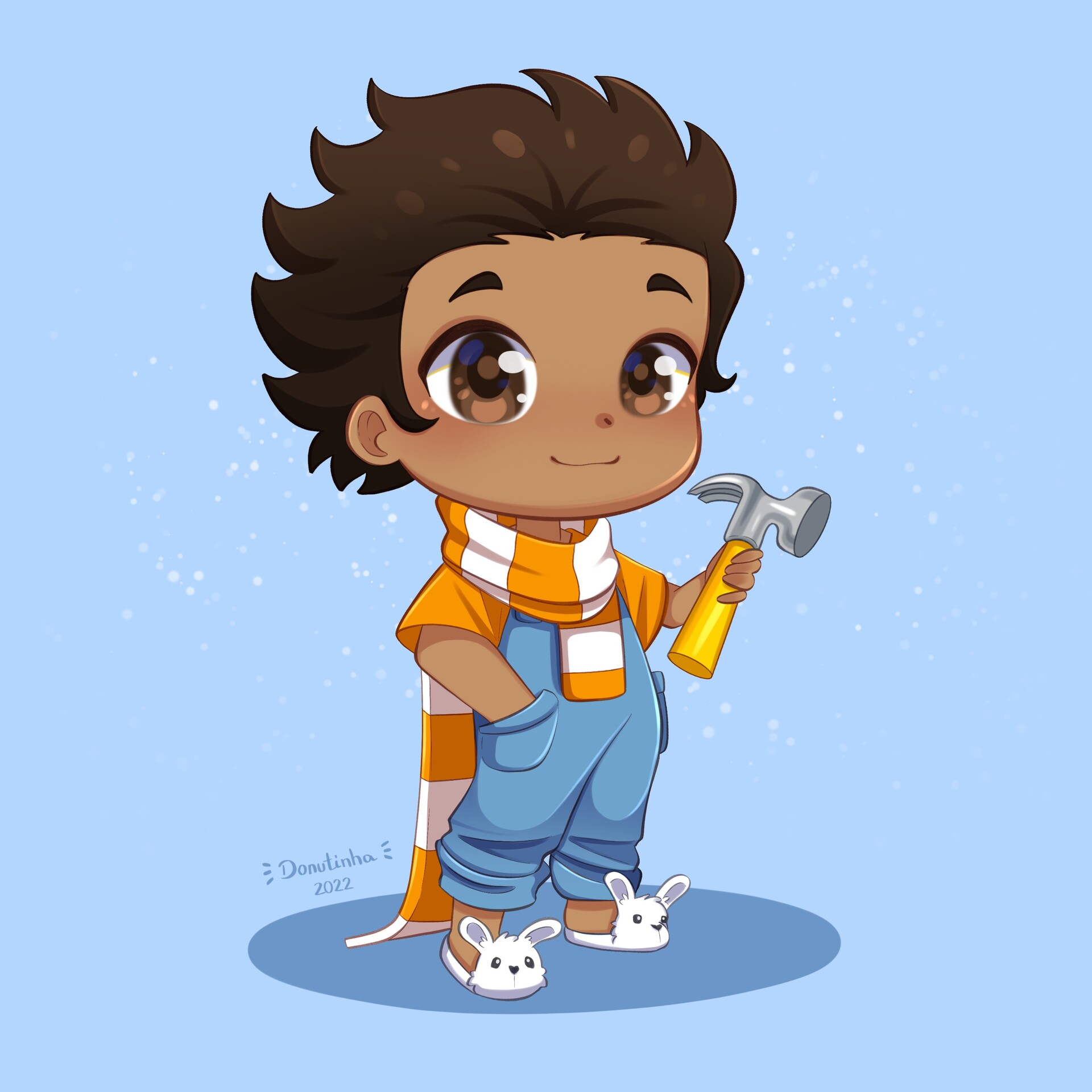 ArtStation - Commission Habbo Chibi