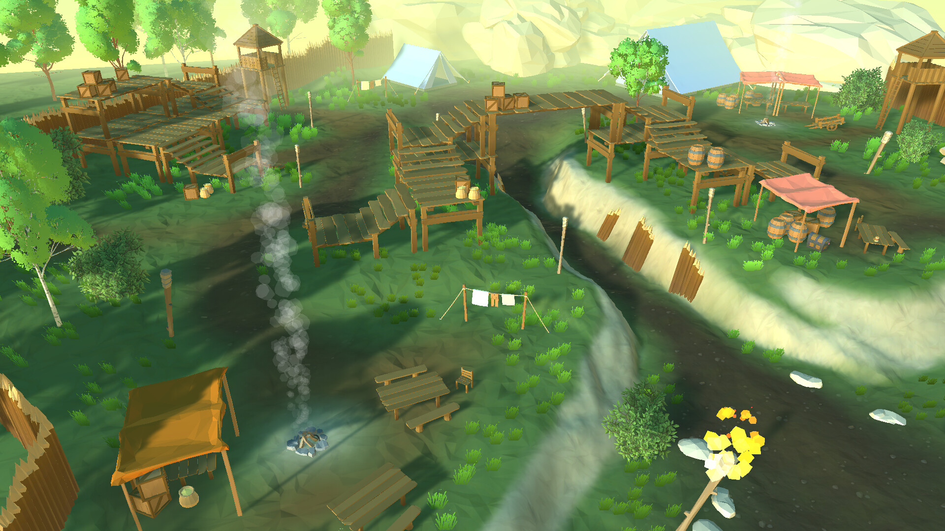 ArtStation - Bandits Camp