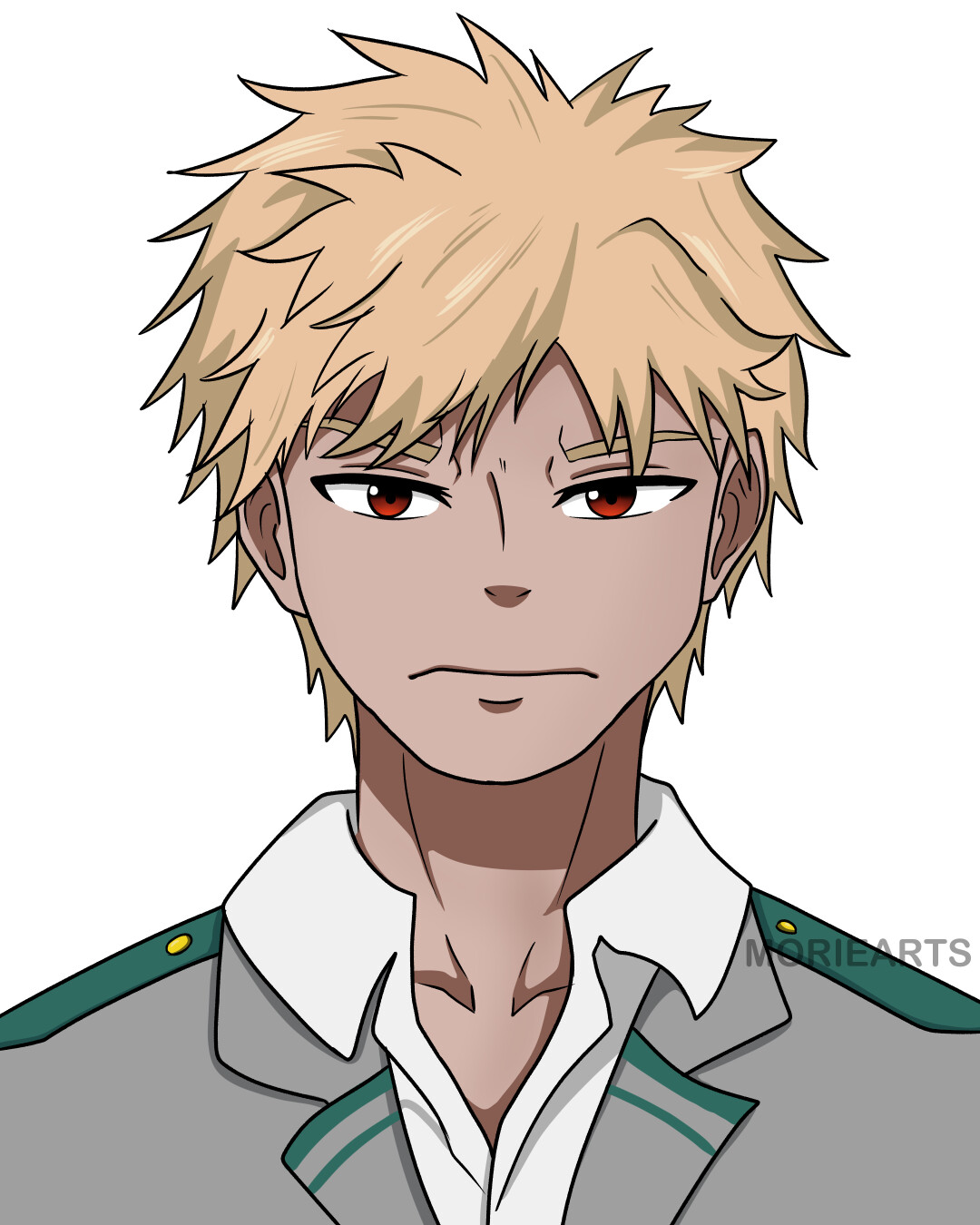 ArtStation - Katsuki Bakugo - My Hero Academia