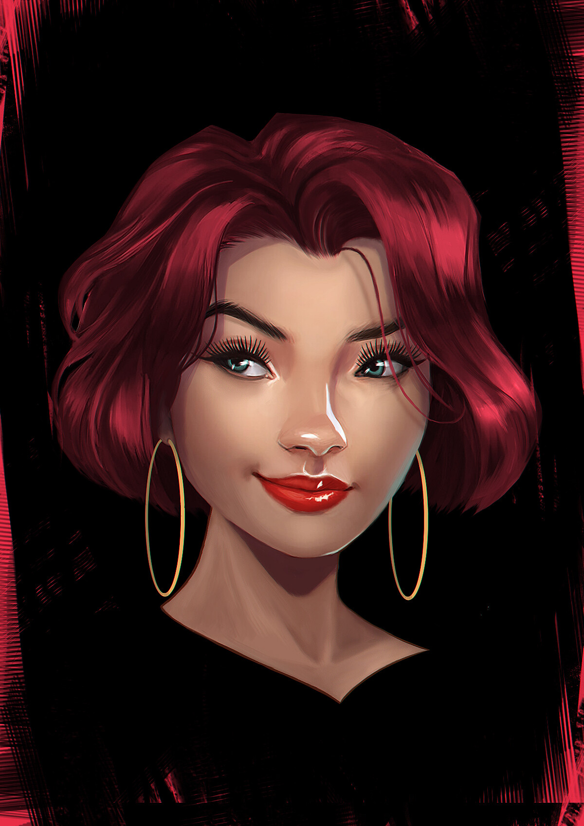 ArtStation - Cartoon girl