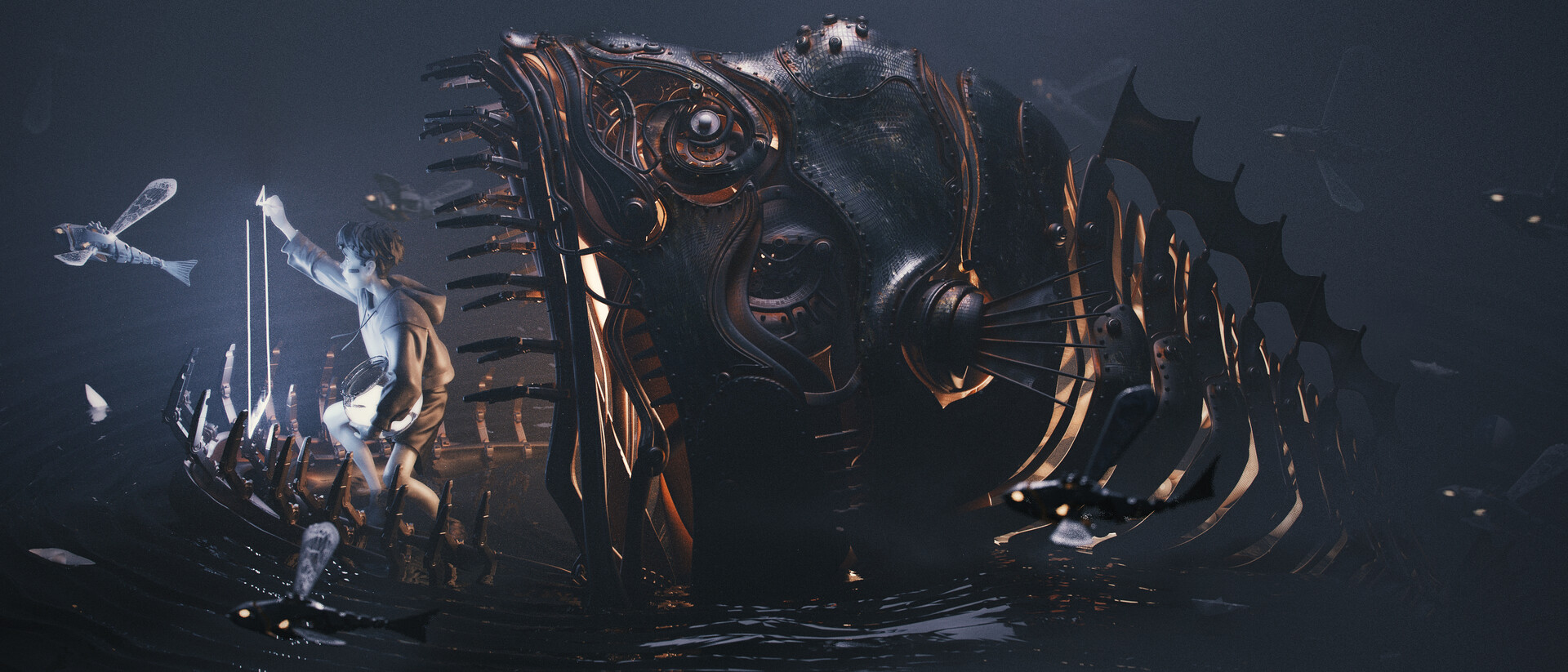 ArtStation - Clockwork Aquarium