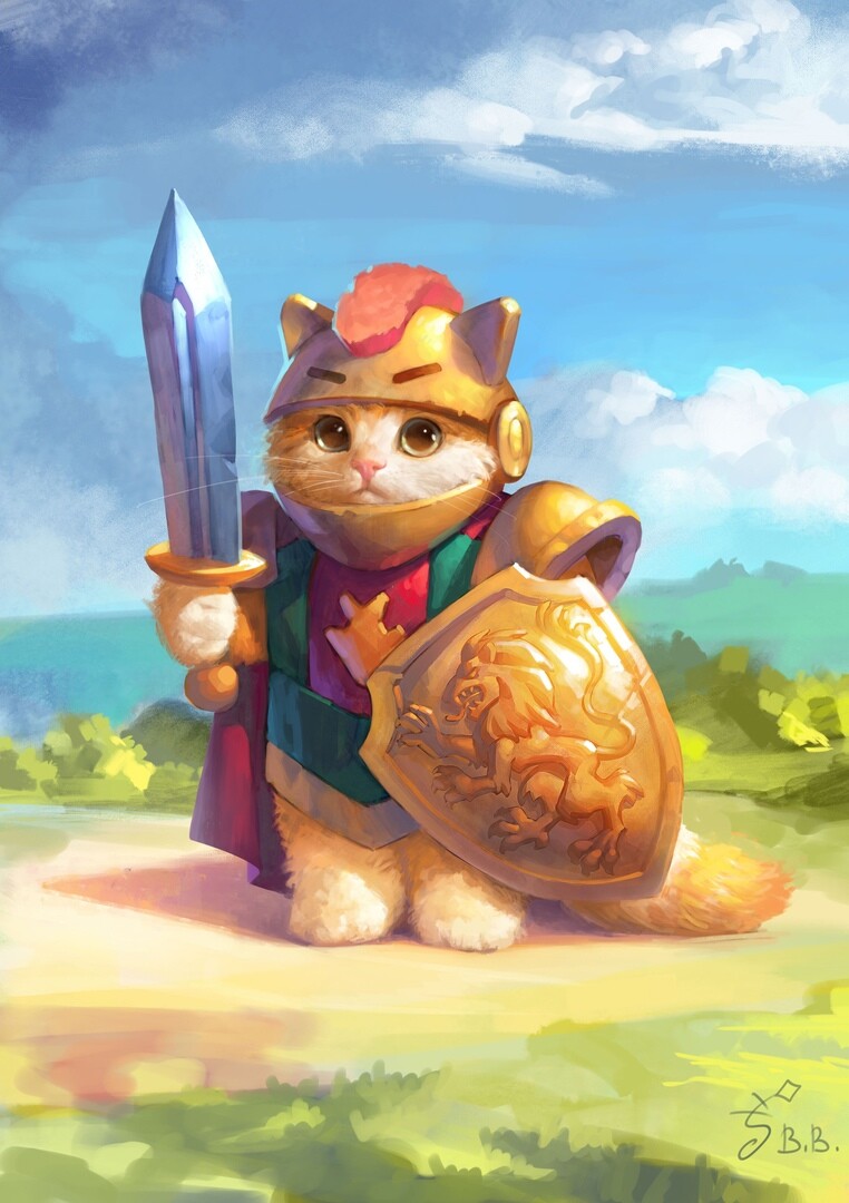 ArtStation - Noble Cat