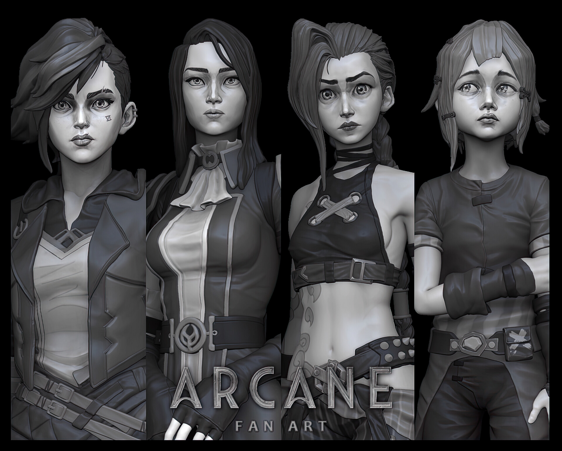 ArtStation - ARCANE-Fan art