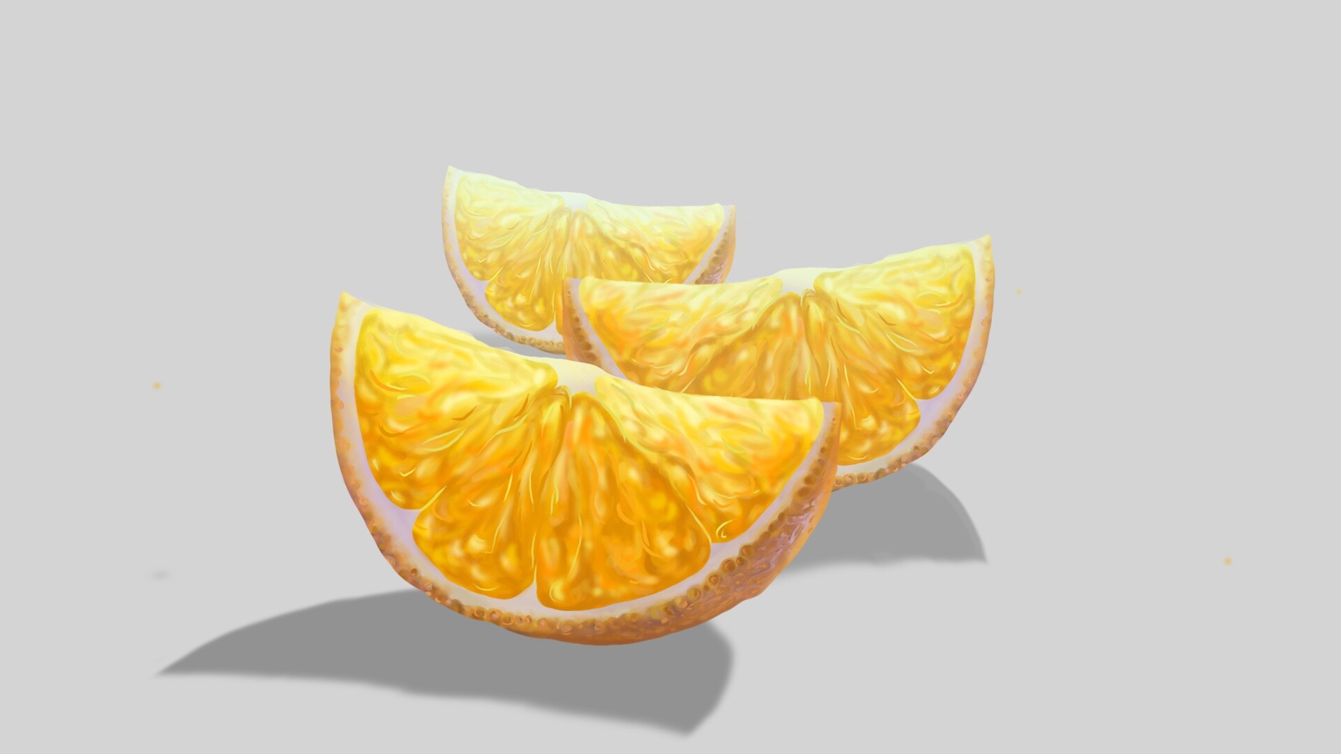 ArtStation - Oranges. Studies