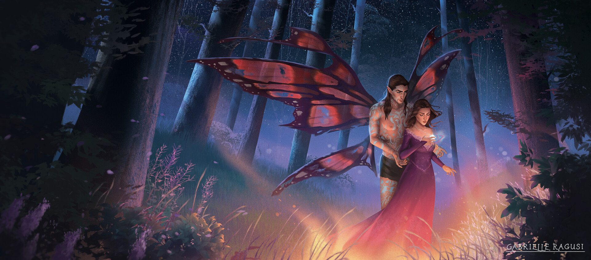 ArtStation - A Dance with the Fae Prince