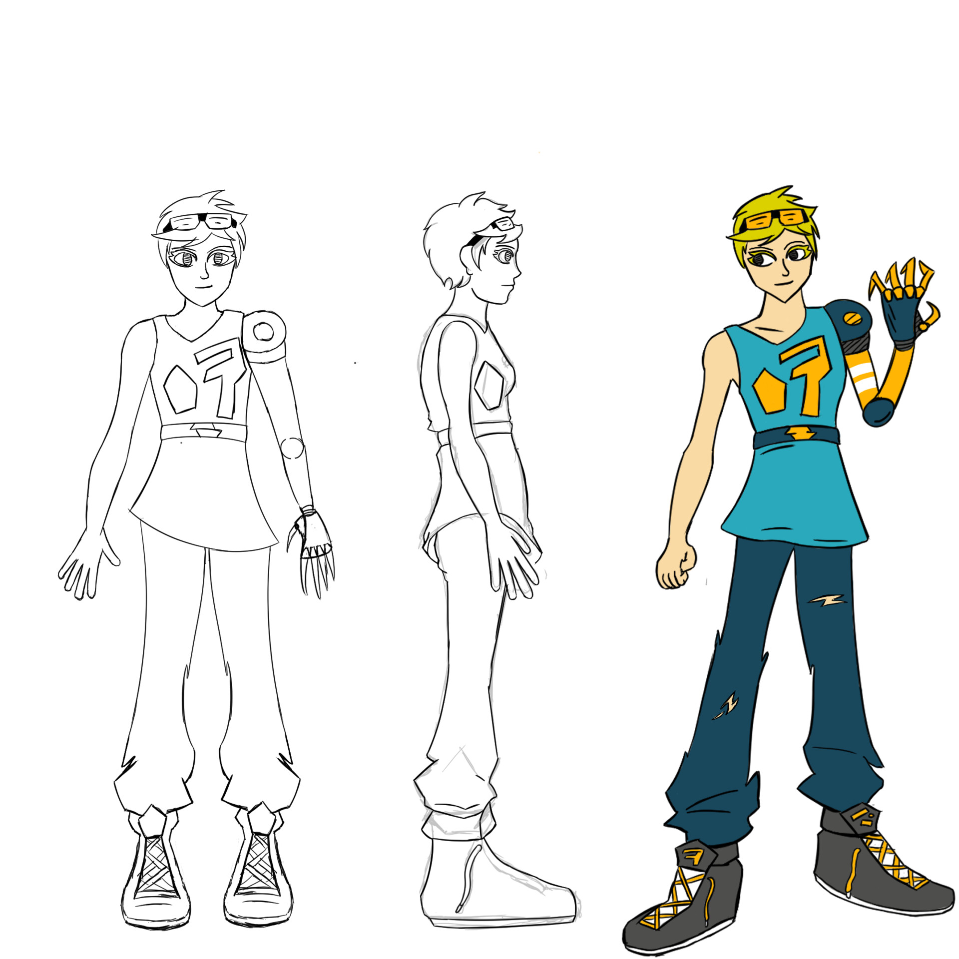 Steven McNicholas - Tess (Jet Set Radio Inspired Avatar for Vr Chat) 2021