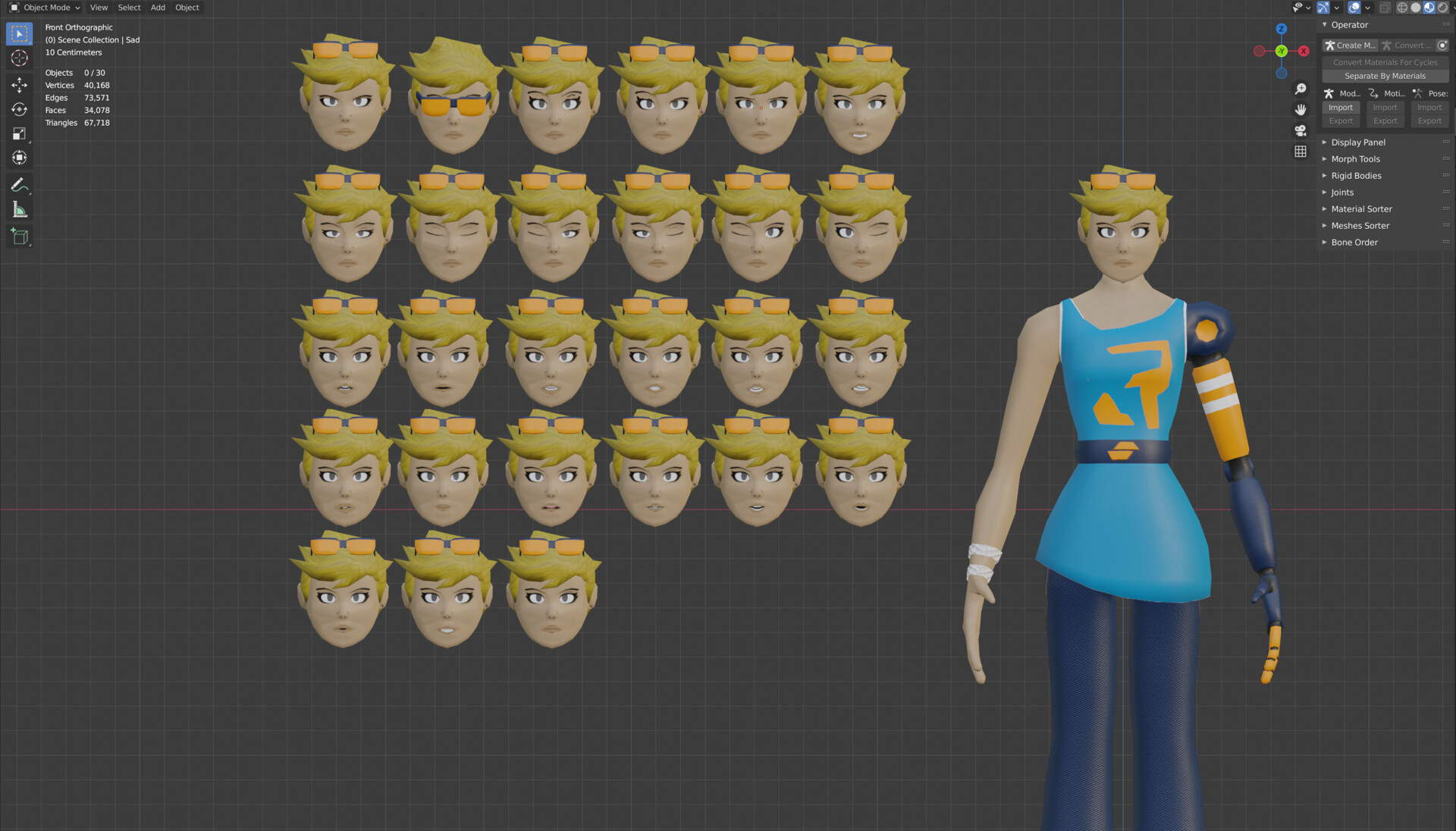 Steven McNicholas - Tess (Jet Set Radio Inspired Avatar for Vr Chat) 2021