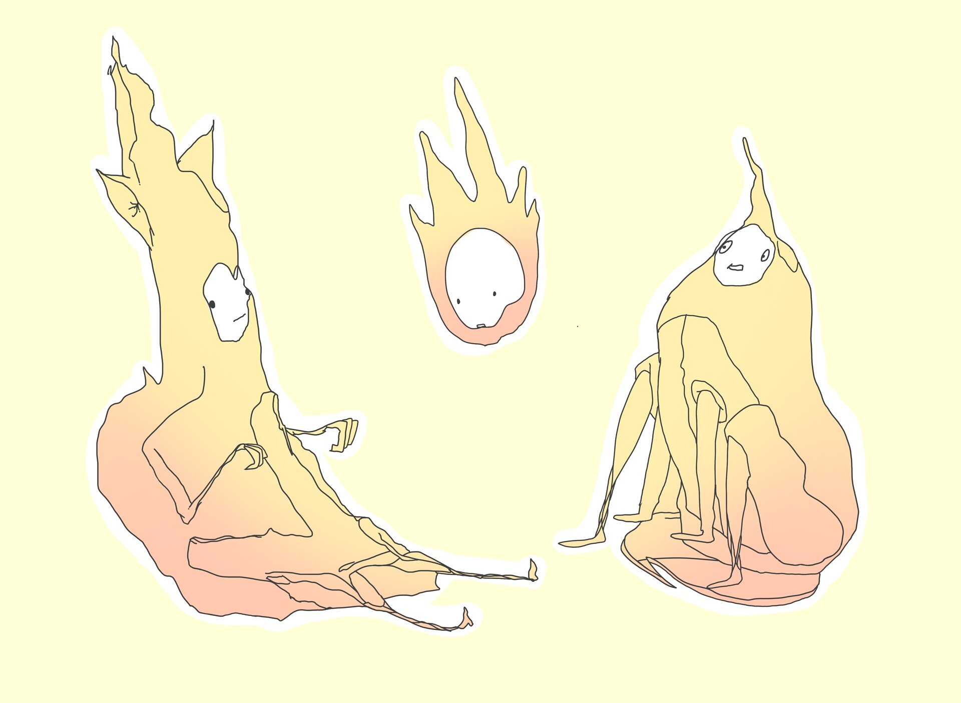 ArtStation - Burning head