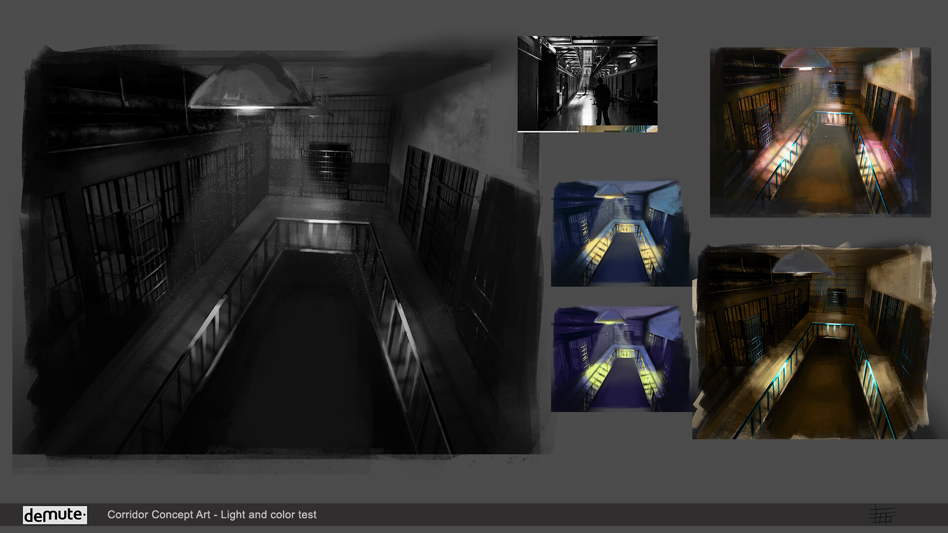 Elena Herrero - Corridor Concept Art