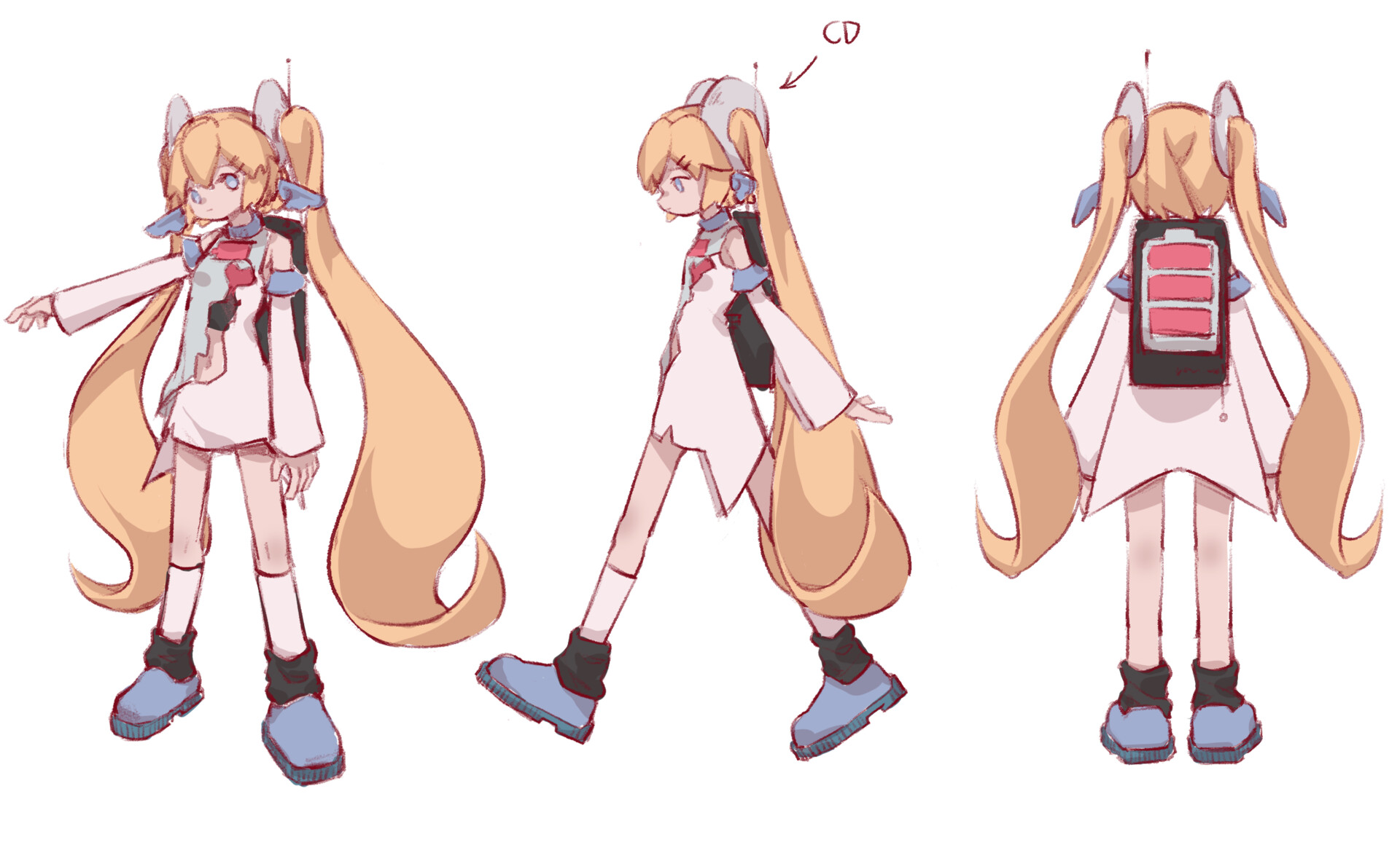 ArtStation - ‘Data'- Work process of the final major project yr 1