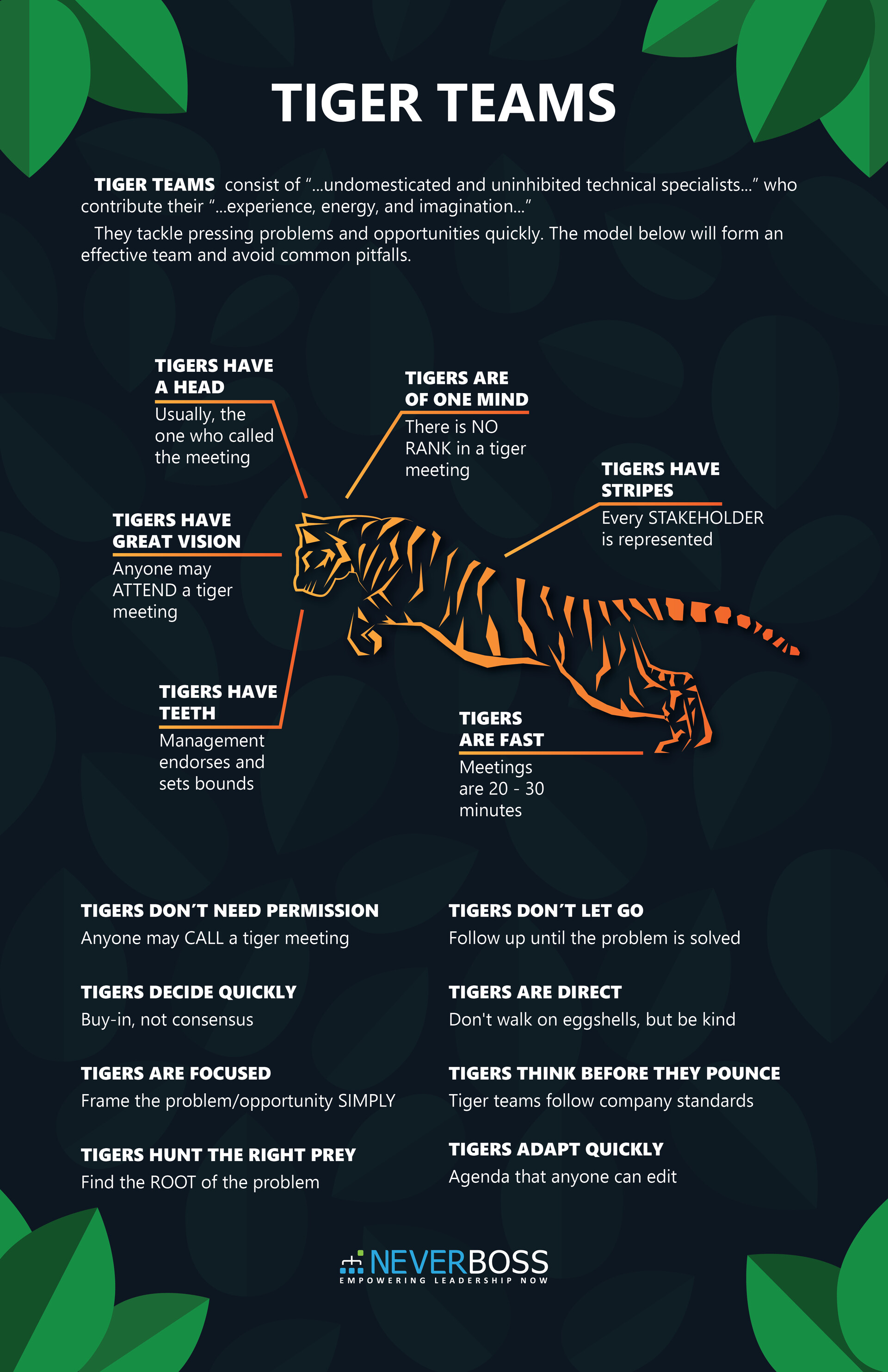 ArtStation - "Tiger Teams" Infographic Poster