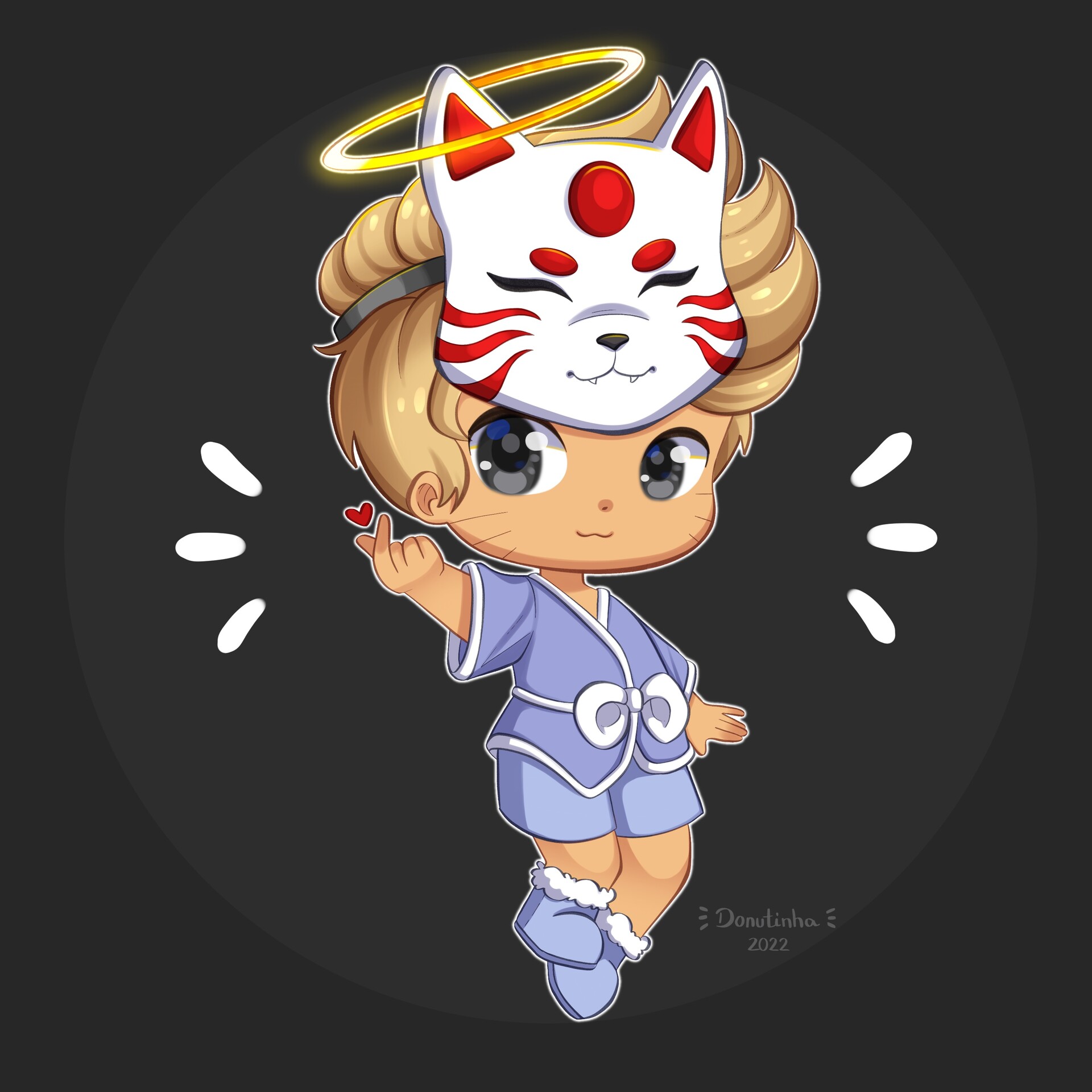 ArtStation - Commission Habbo Chibi