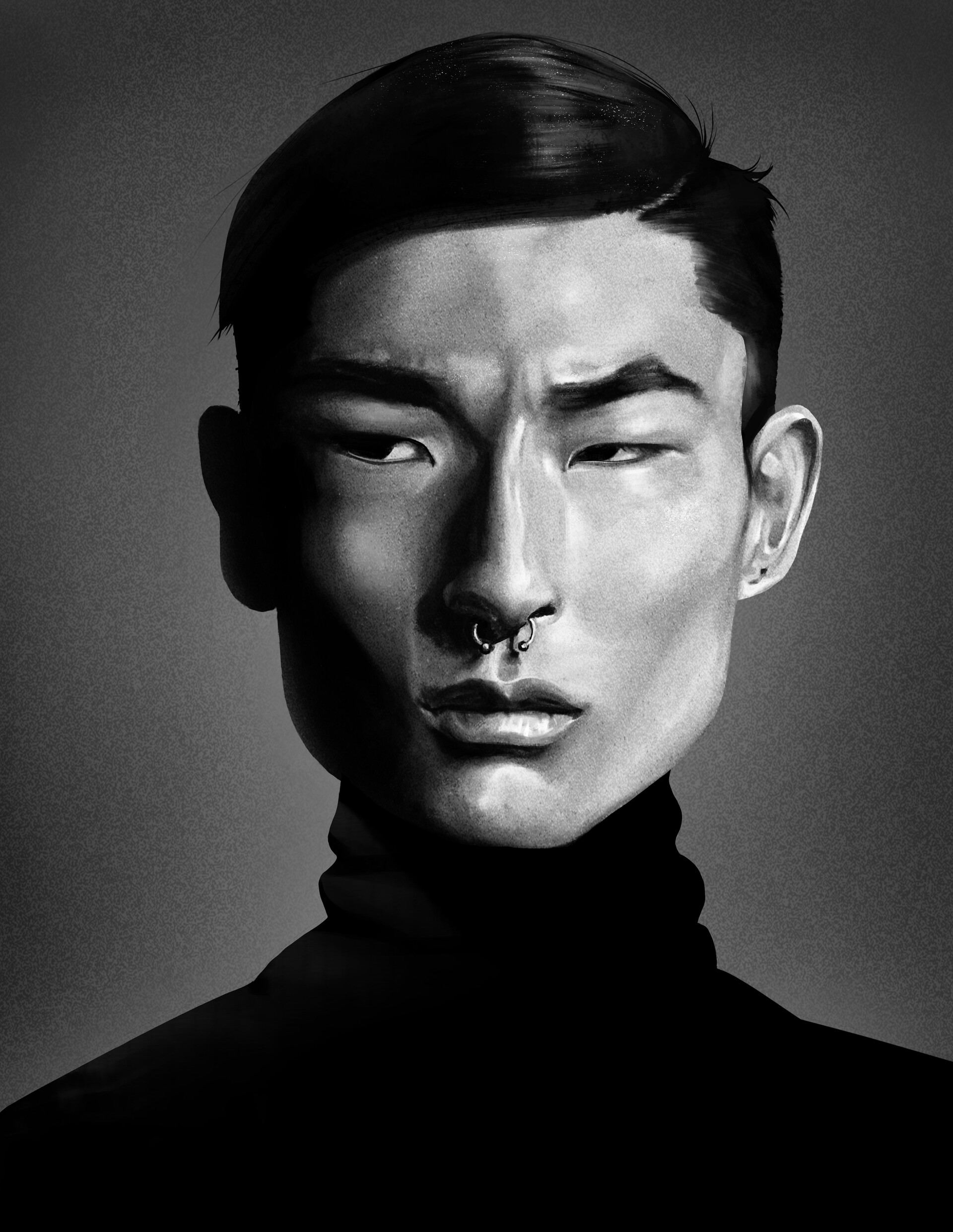 Stéfanie Robinson - Black and White portraits