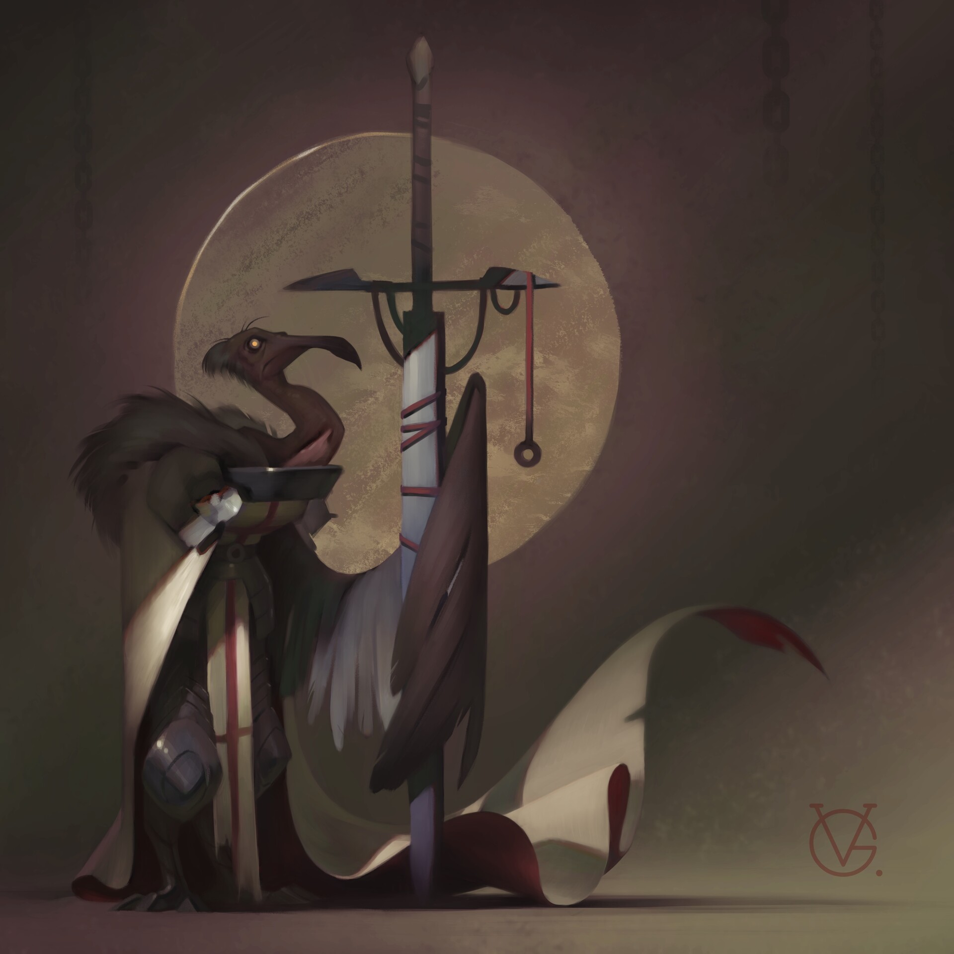 ArtStation - Bird warrior