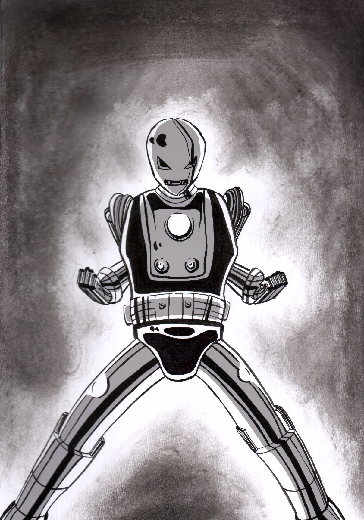 ArtStation - Old School Iron Man Redraw