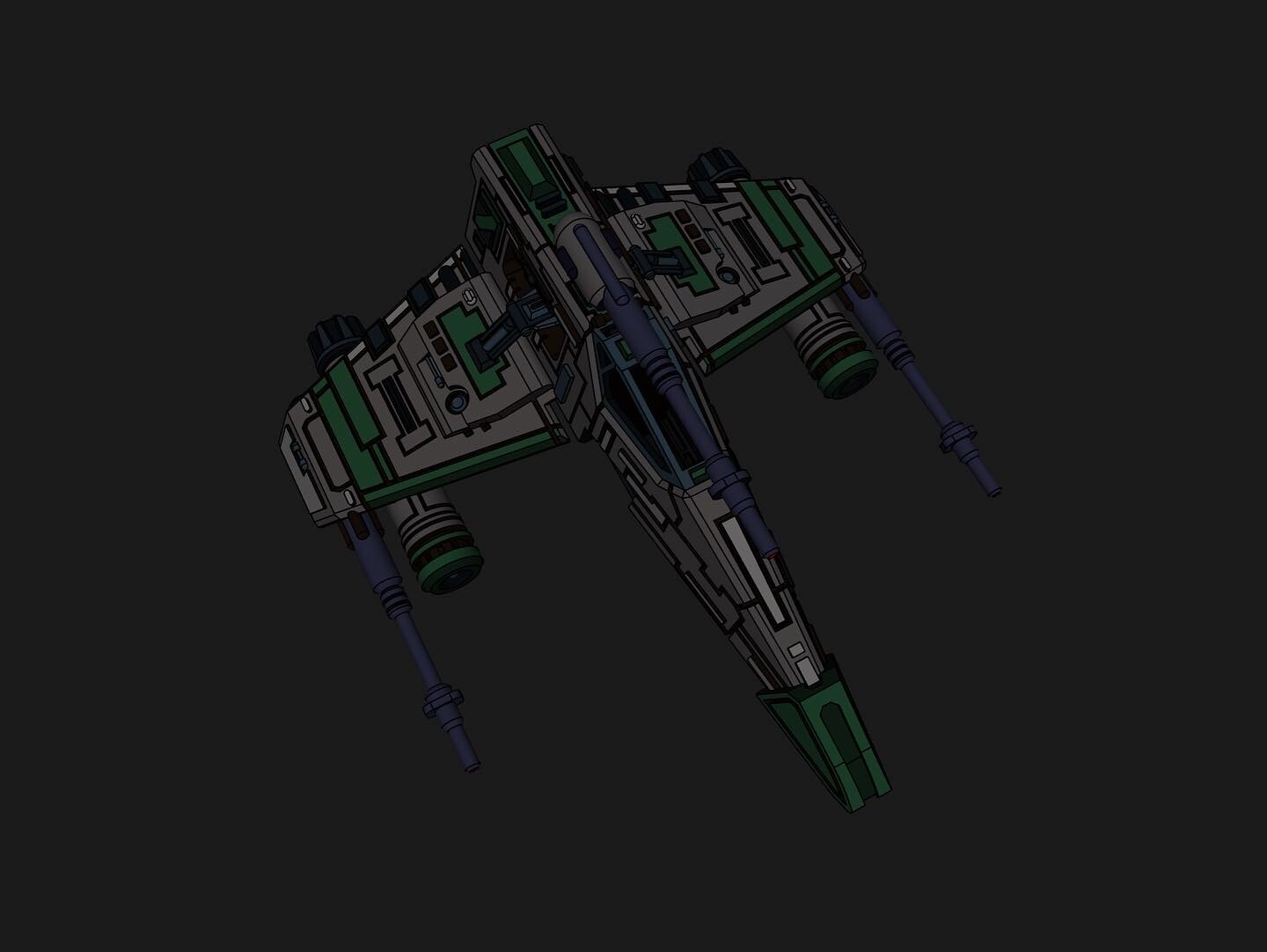 ArtStation - E Wing from the New Republic