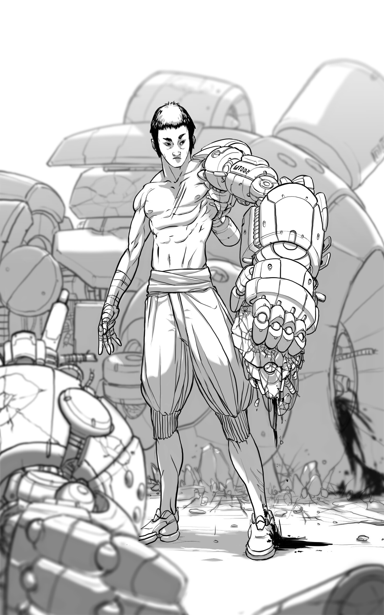 ArtStation - Mech Boxing