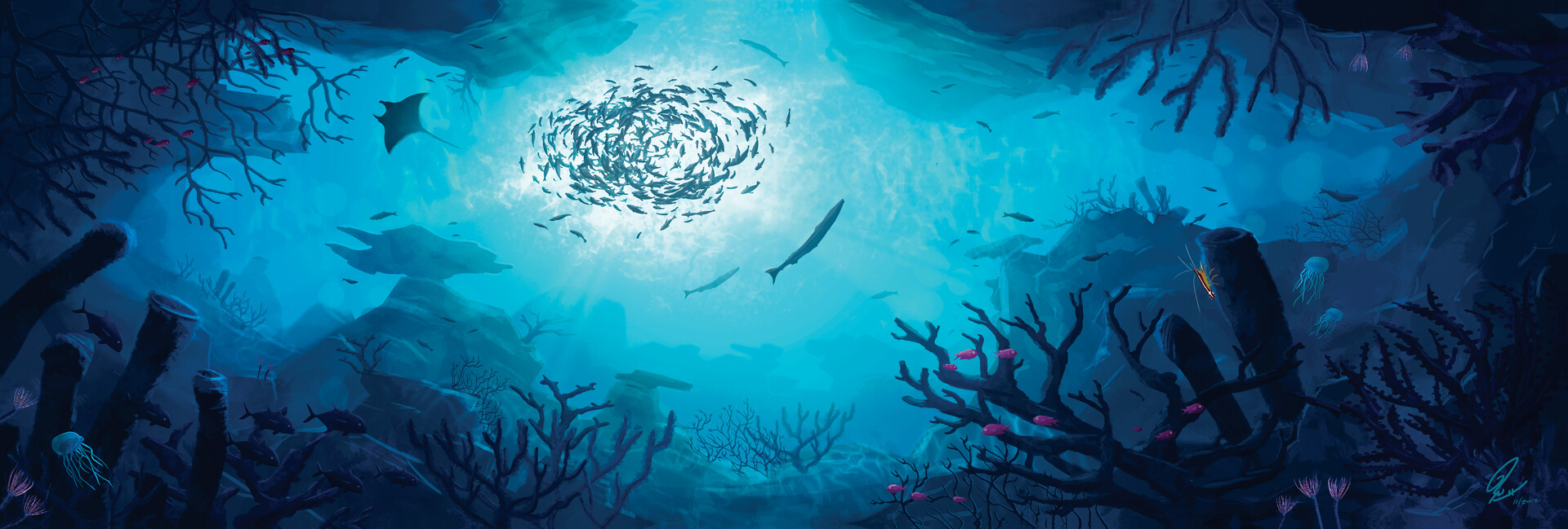 ArtStation - Blue Hole