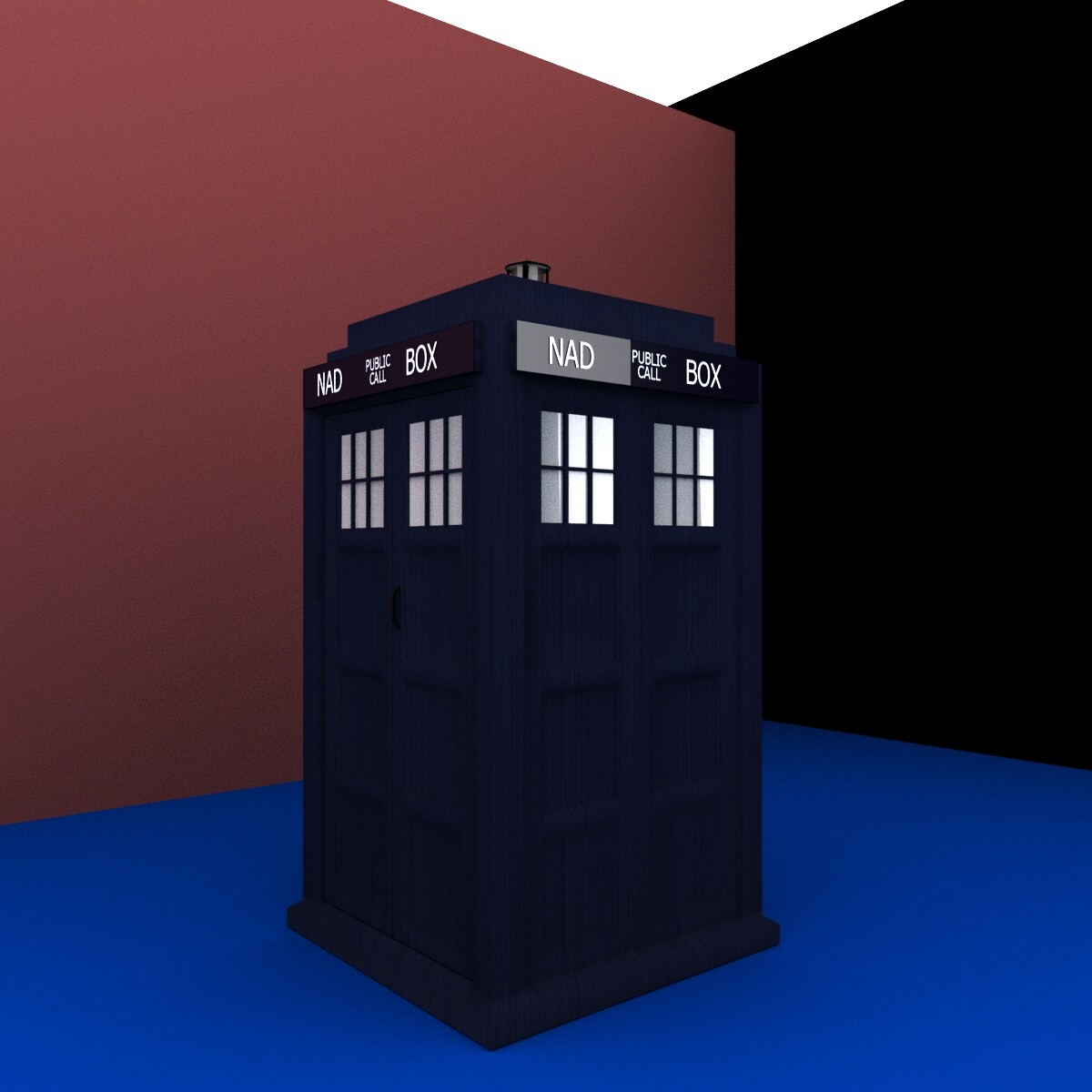 ArtStation - Doctor Who Tardis
