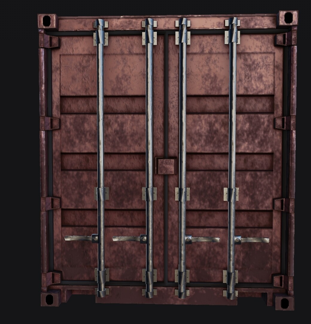 ArtStation - Shipping container