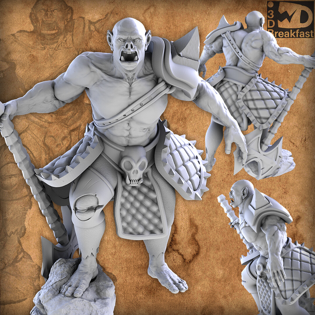 ArtStation - Orc chief