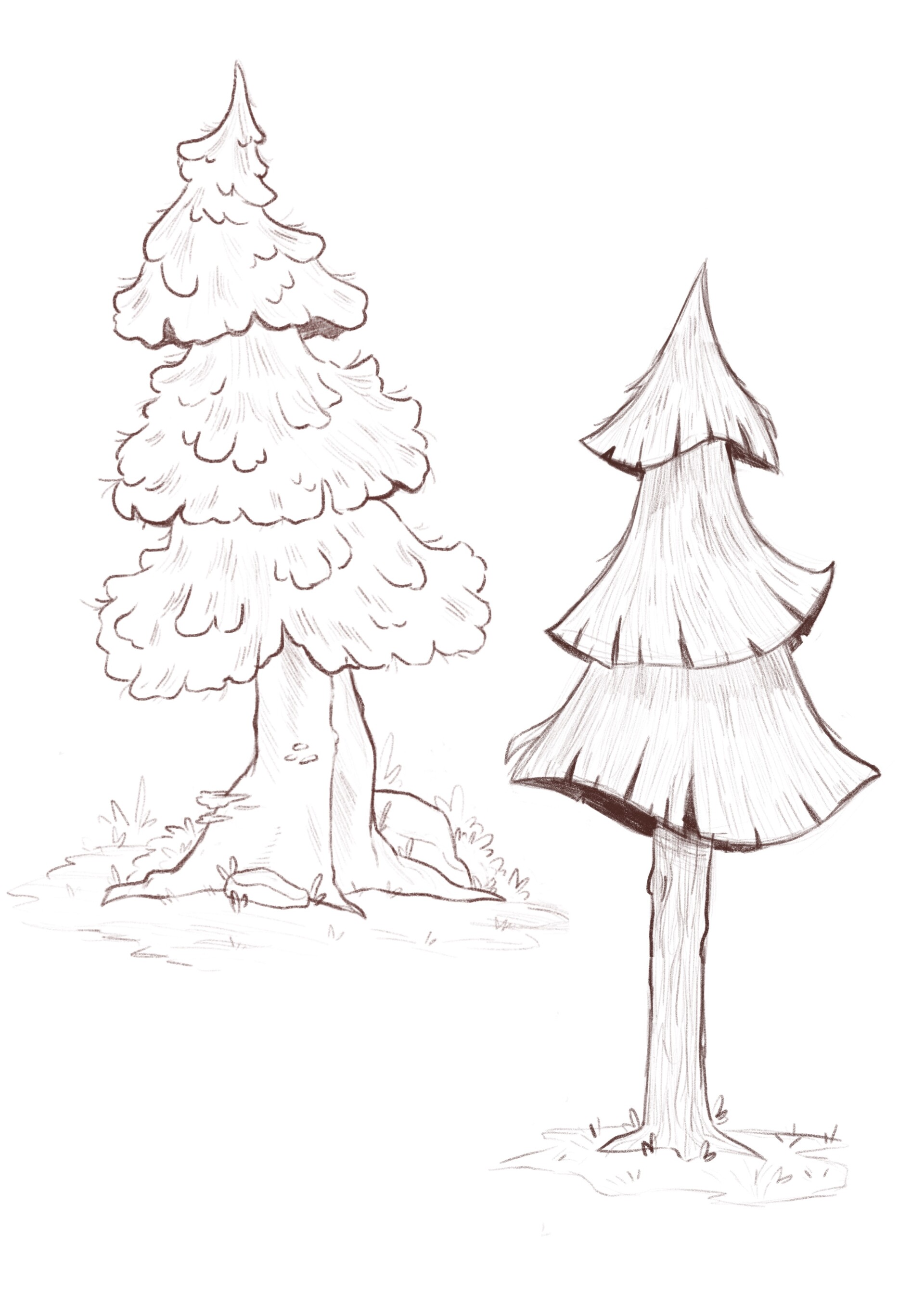 ArtStation - Funky trees