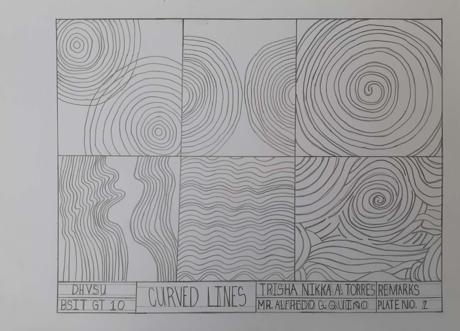 Curved Lines In Art