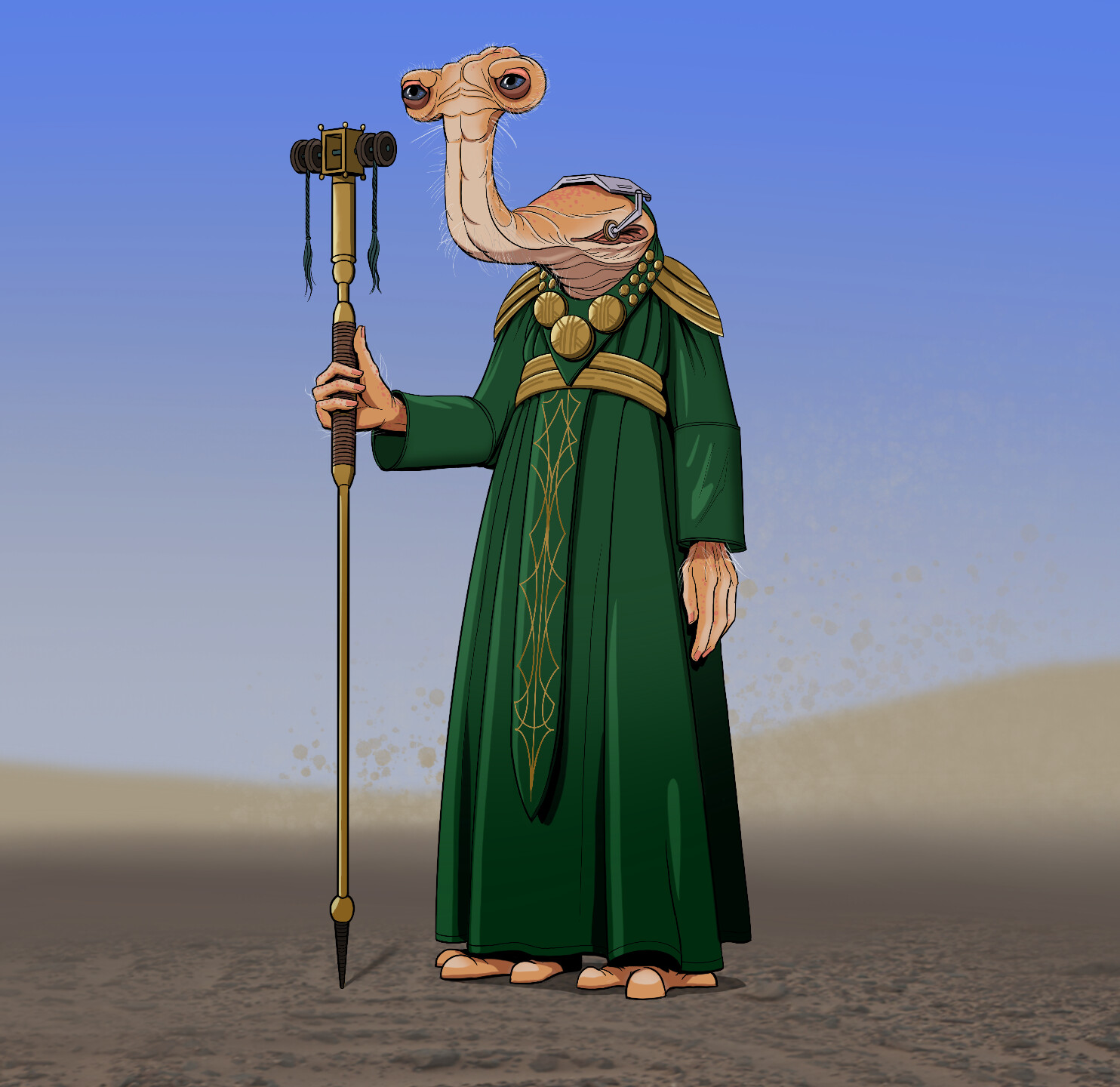 ArtStation - Mok Shaiz, The Mayor of Mos Espa