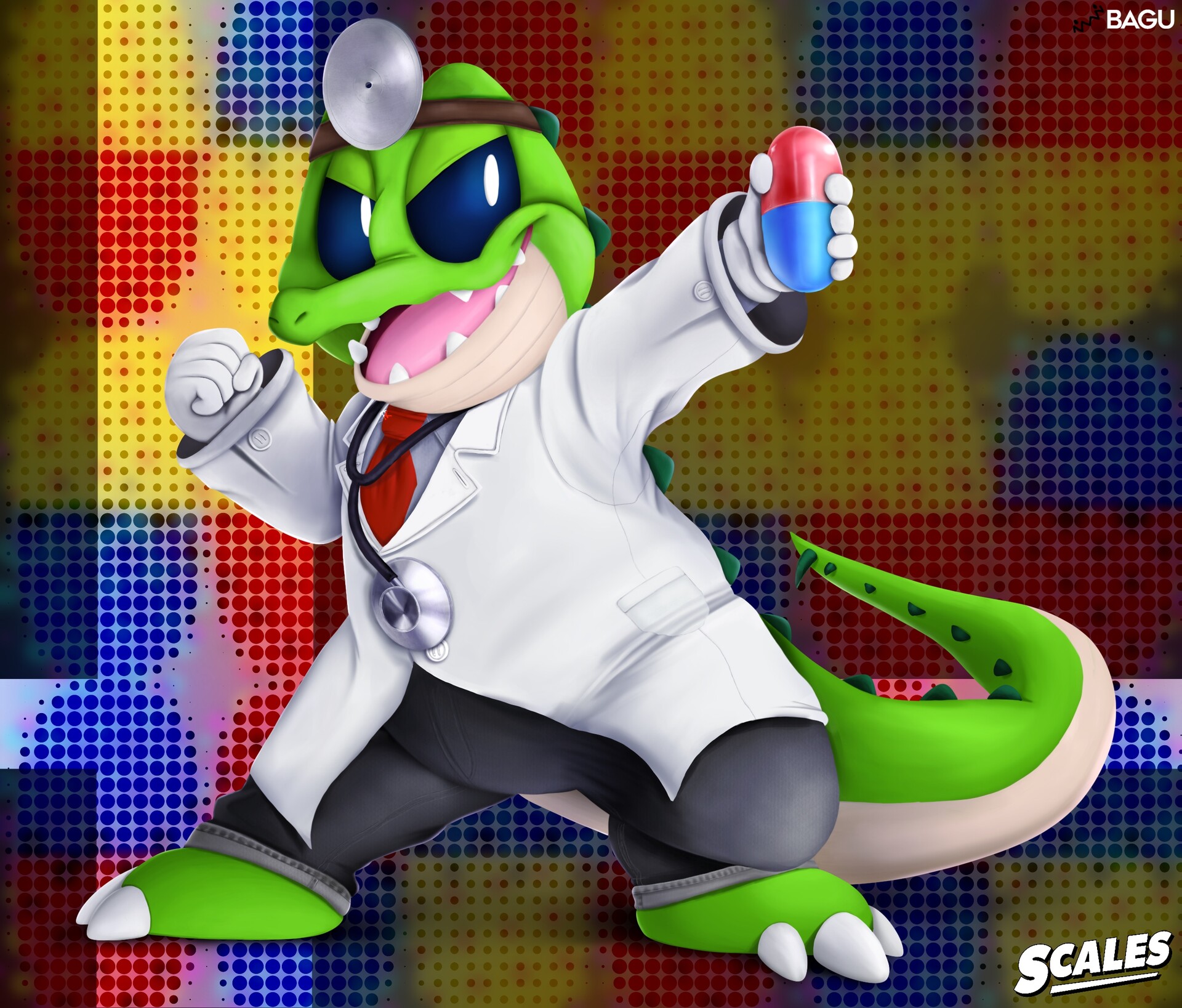 ArtStation - Dr. Mario - Scales X Smash Ultimate
