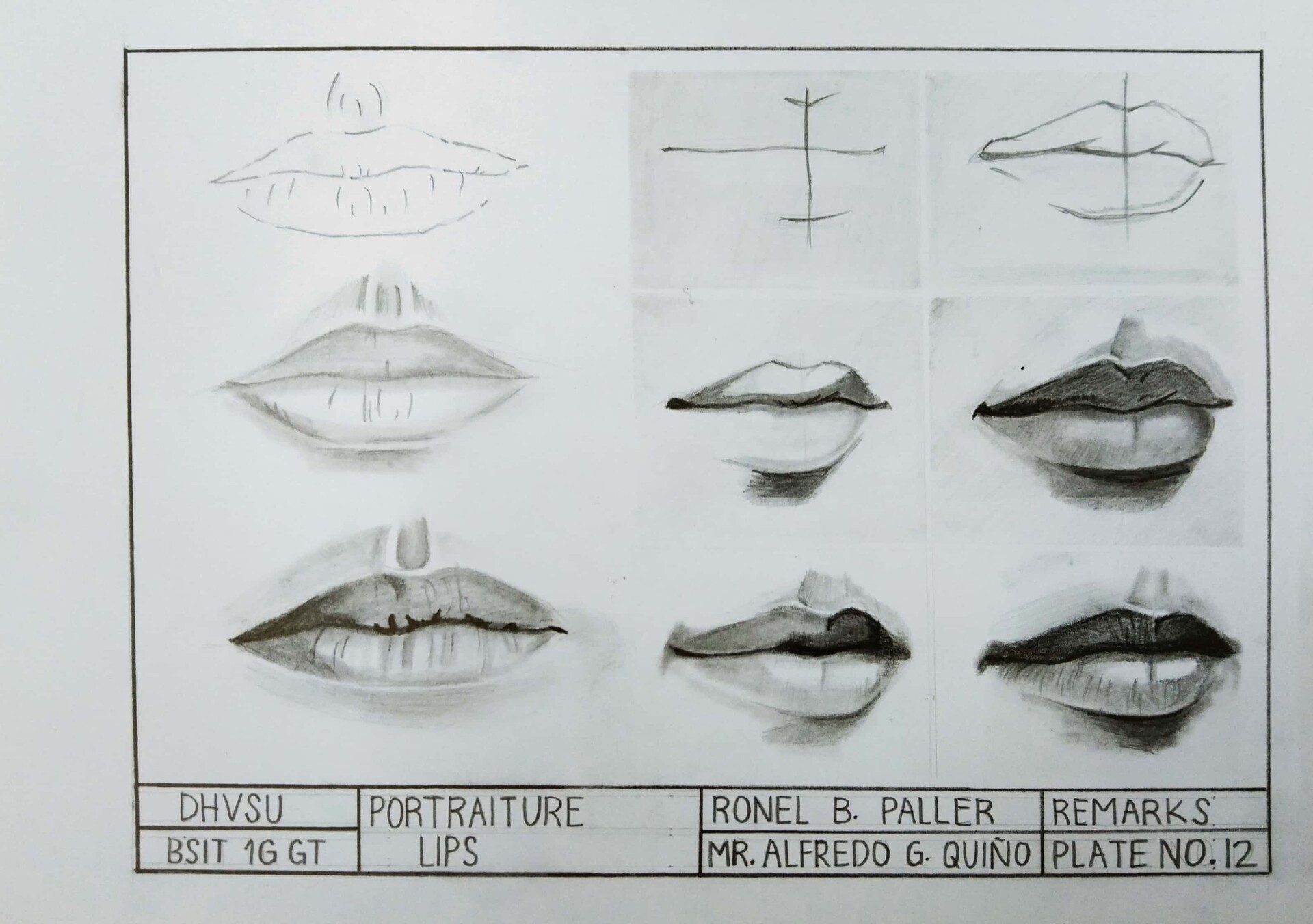 ArtStation - Portraiture Lips